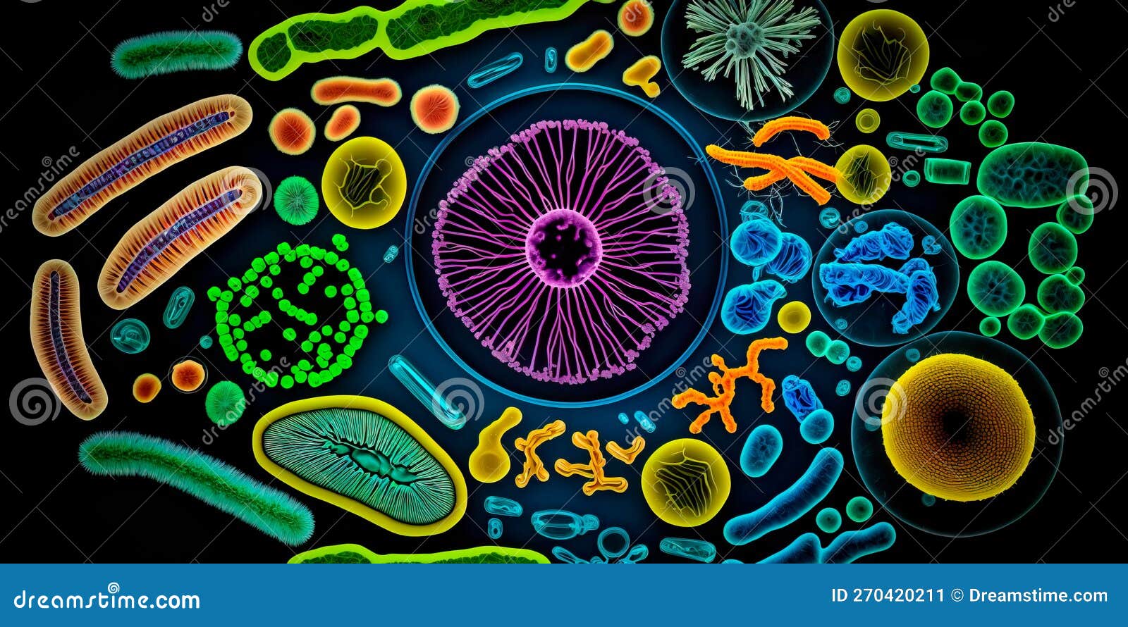 Microbes and Viruses To Study Their Structure and Evolution Generative ...