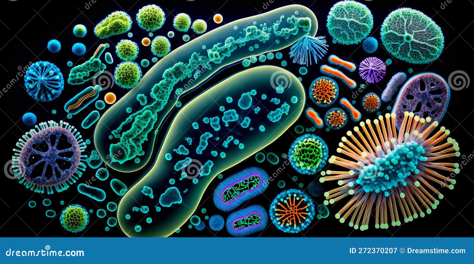 Microbes and Viruses To Study Their Structure and Evolution Generative ...