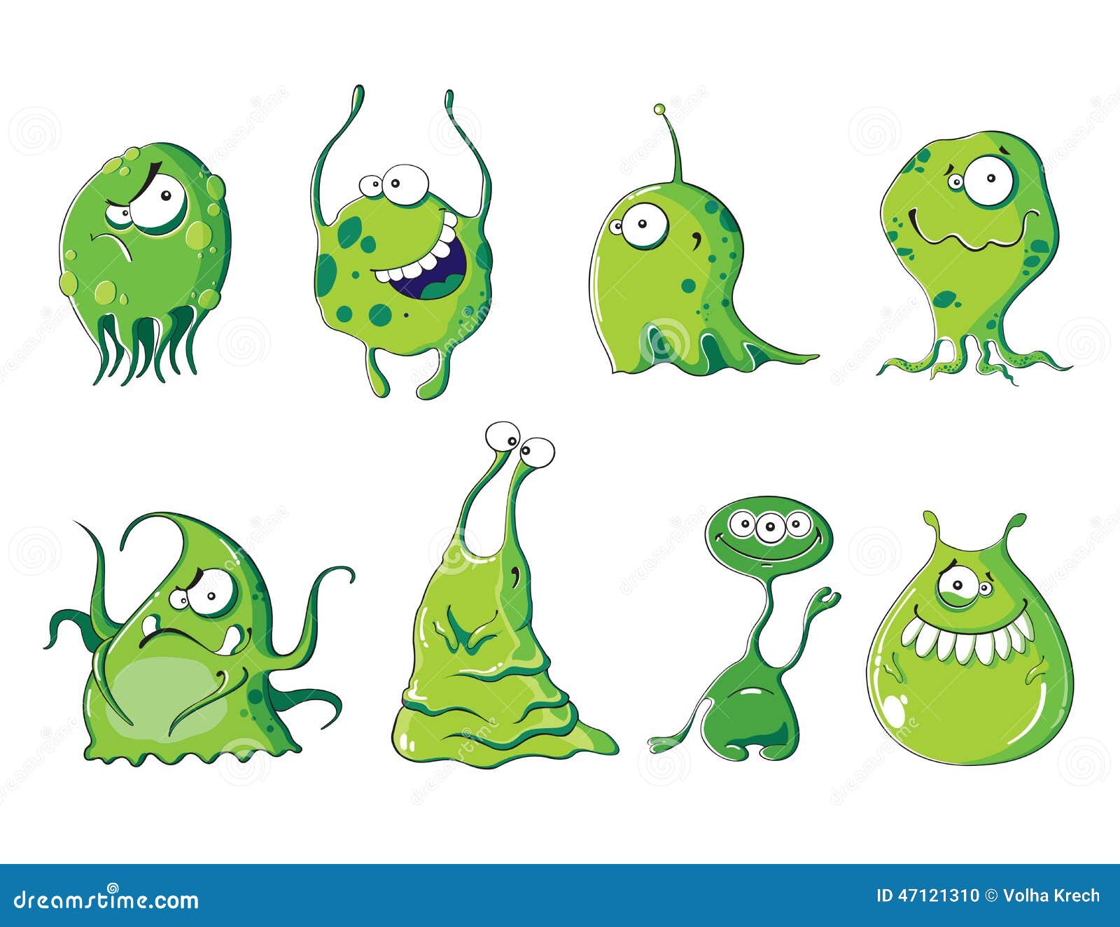 Microbi illustrazione vettoriale. Illustrazione di nocivo - 47121310