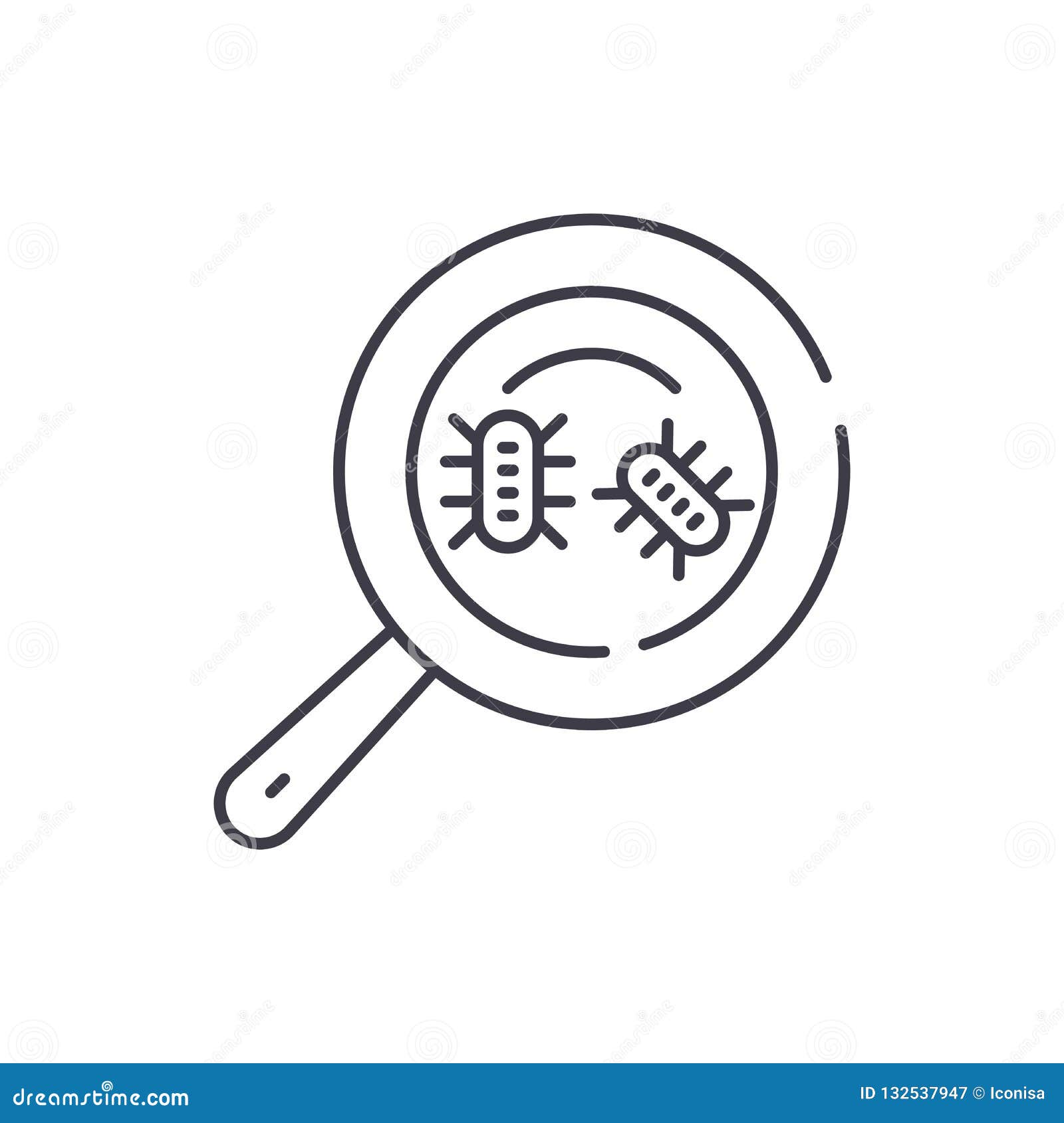 Microbial Analysis Line Icon Concept. Microbial Analysis Vector Linear ... Microbial Analysis Line Icon Concept. Microbial Analysis Vector Linear ...