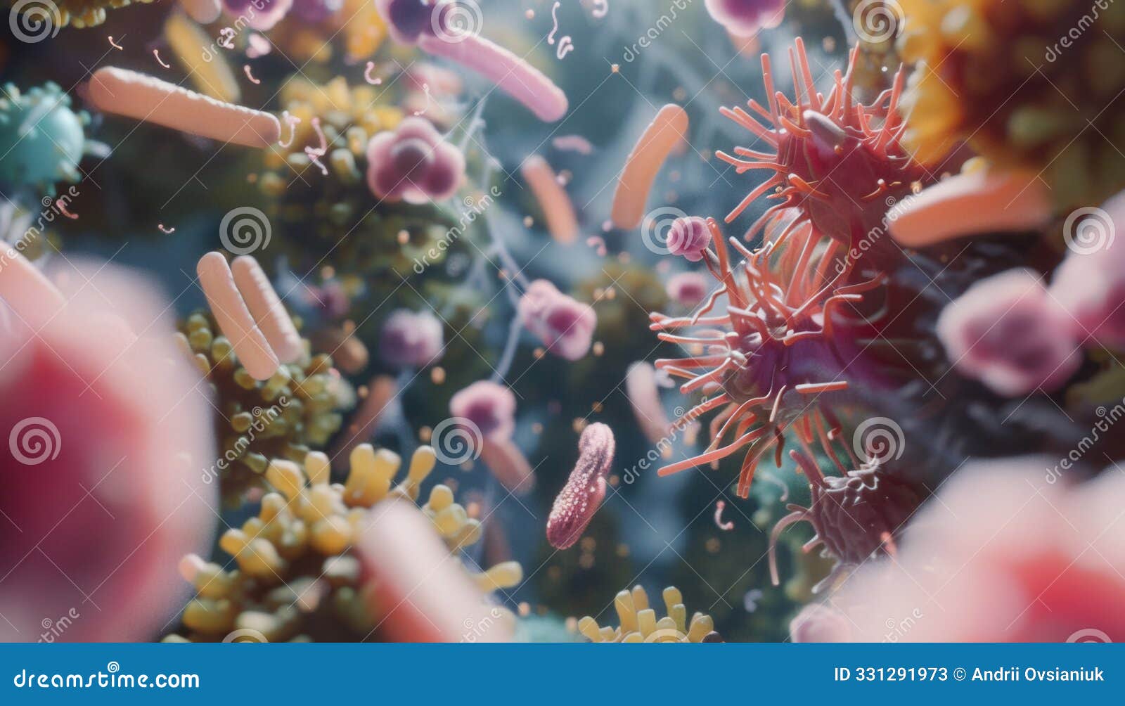 Microbial Diversity in a Vibrant Underwater Ecosystem during the ...