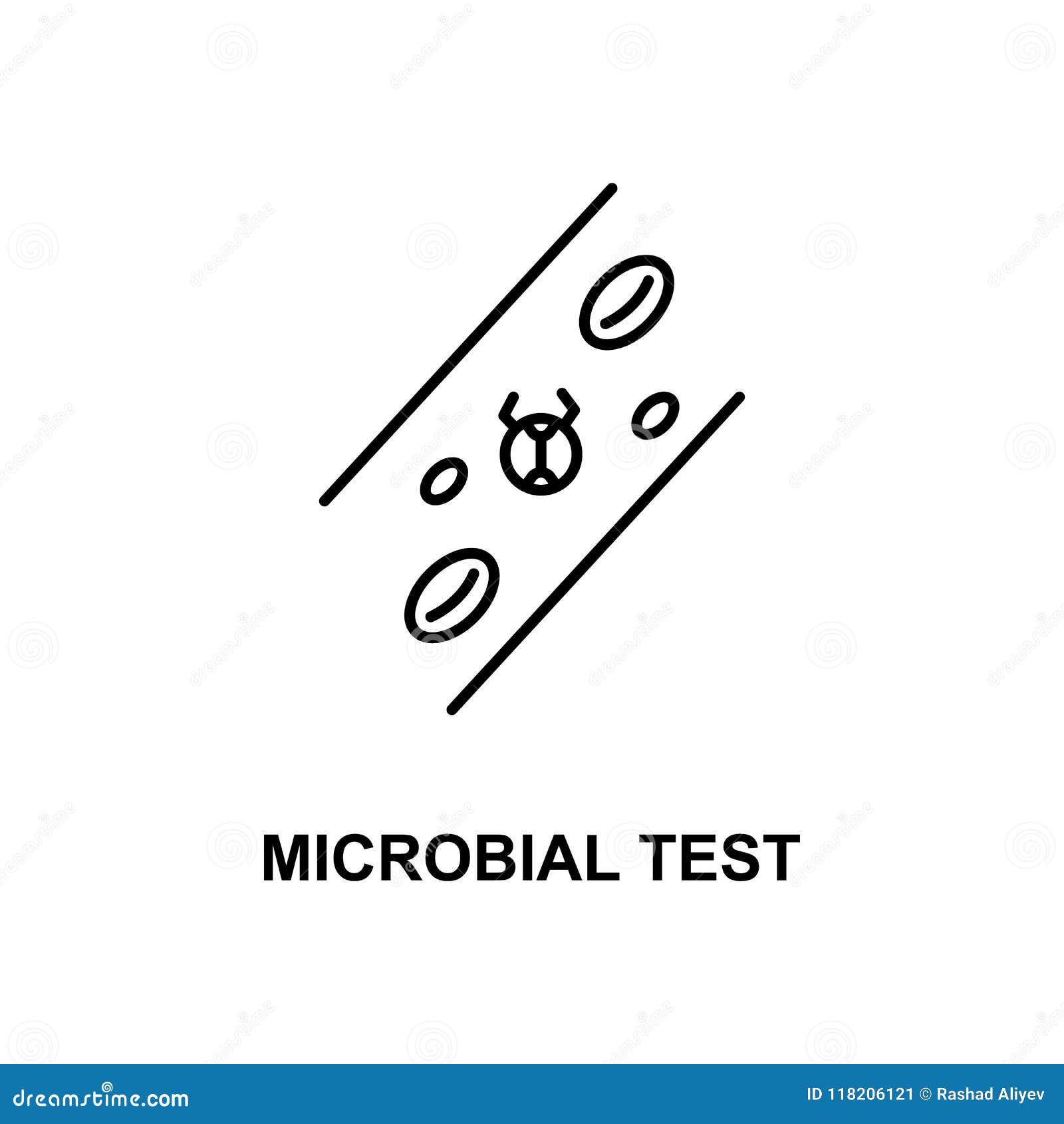 Microbial Test Icon In Neon Style Royalty-Free Stock Photo ...
