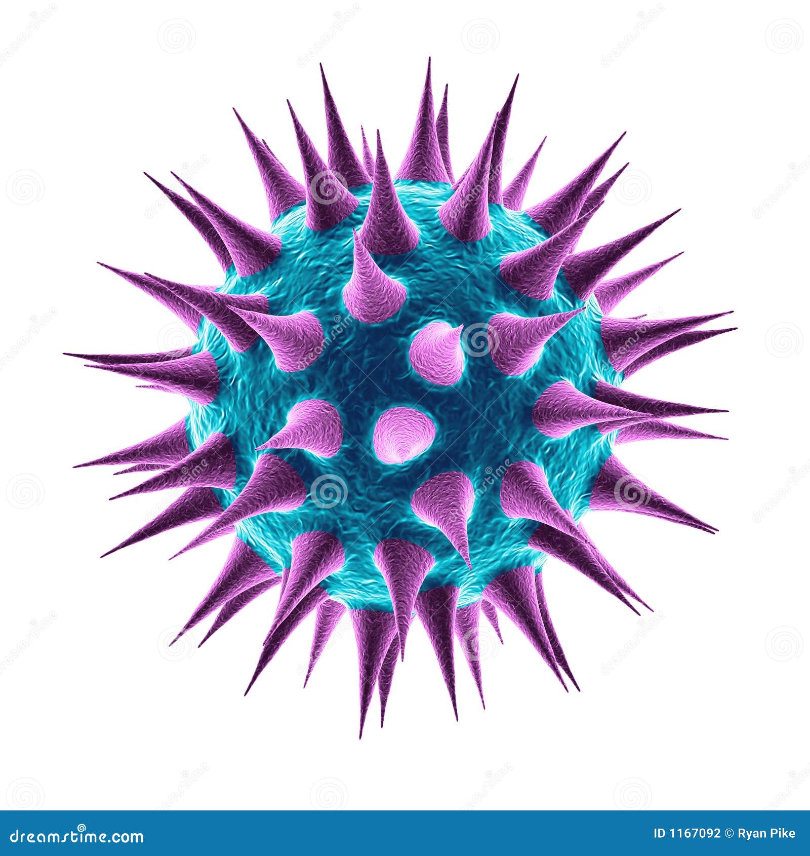 Microbio De Las Bacterias Del Germen Stock de ilustración - Ilustración ...