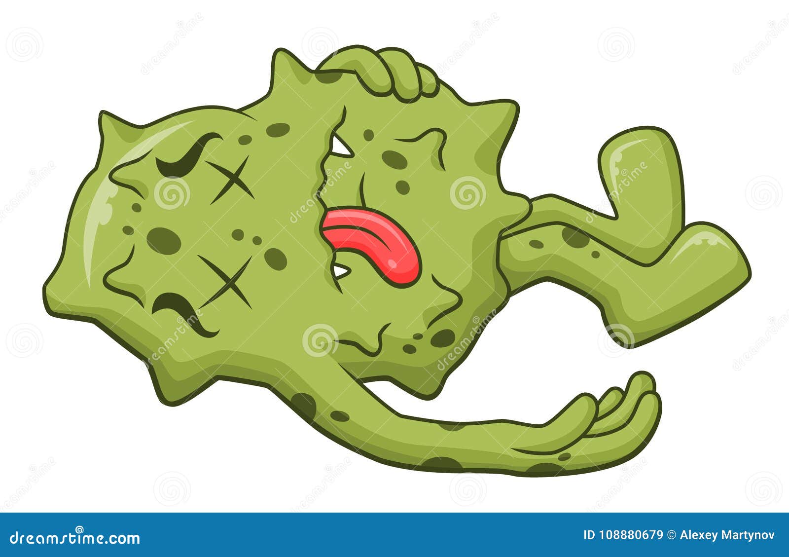 Microbio muerto ilustración del vector. Ilustración de hermoso - 108880679