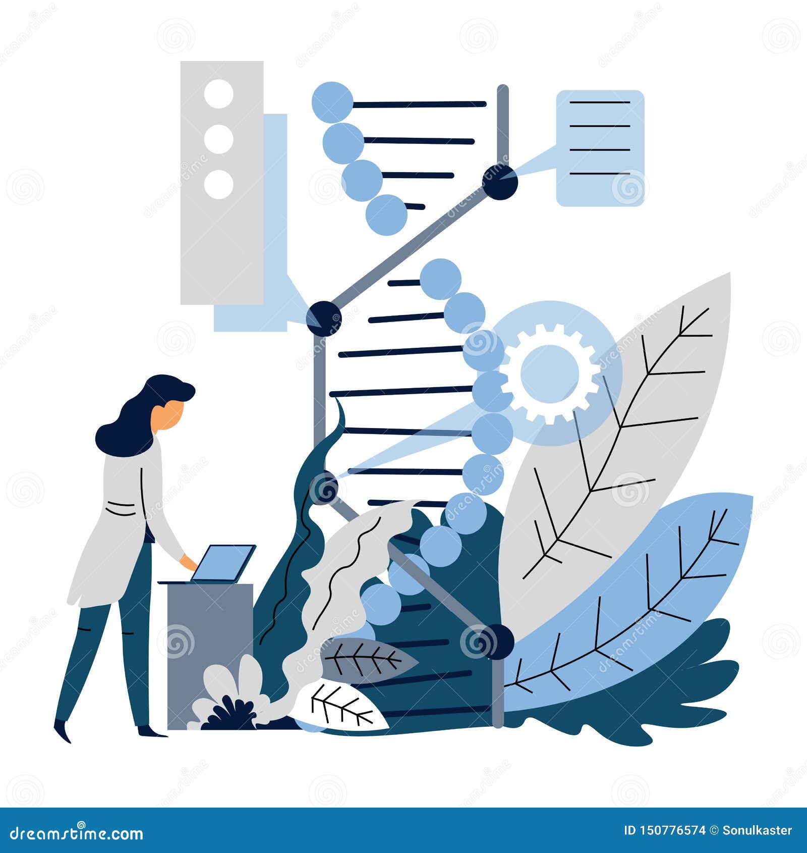 Genetics Stock Image | CartoonDealer.com #68252737