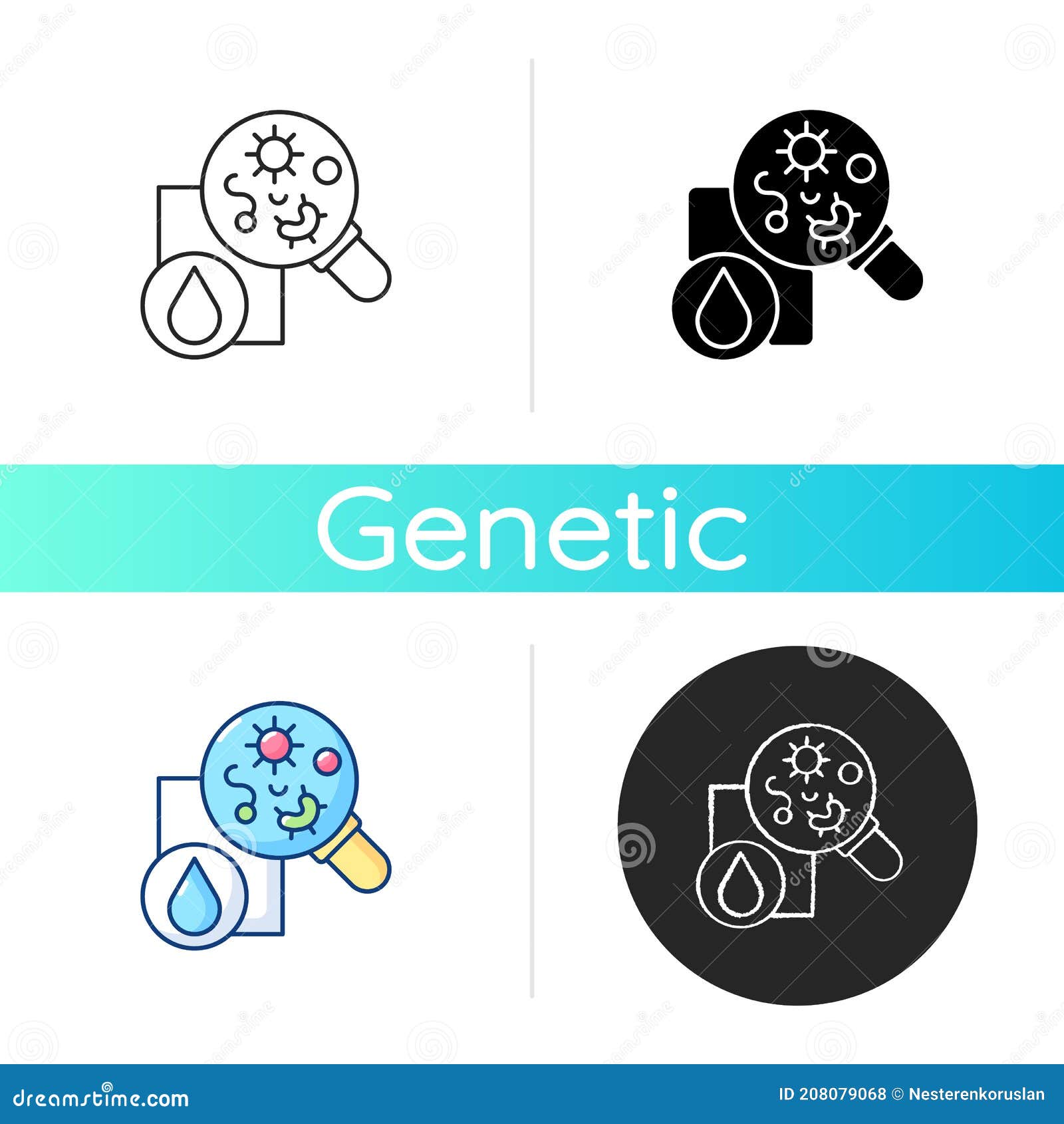 Microbiology Icon From Science Collection. Simple Line Element ...