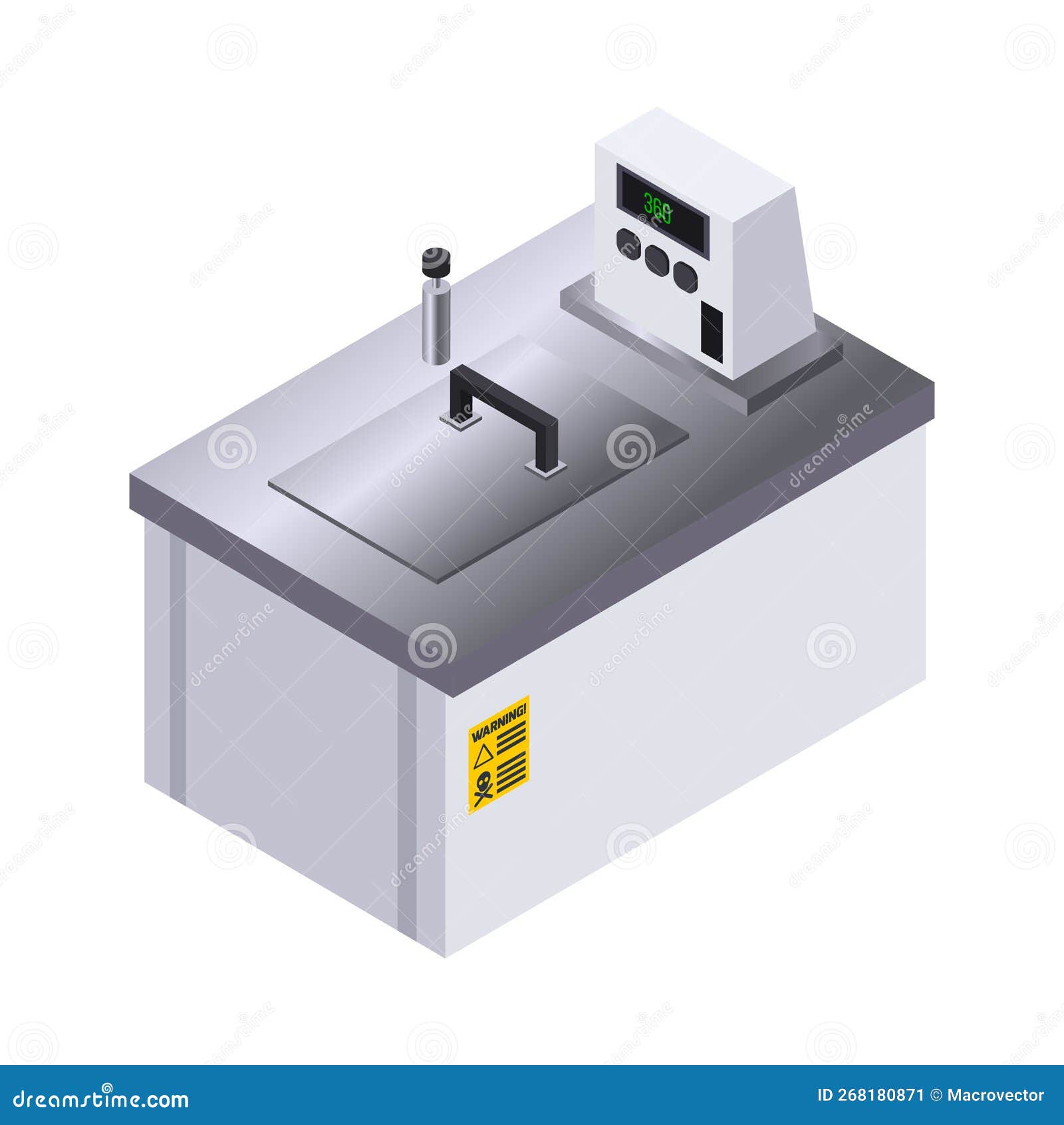 Microbiology Lab Device Composition Cartoon Vector | CartoonDealer.com ...