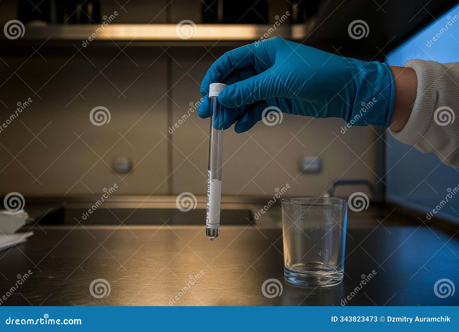 Microbiology Lab Testing Water Samples for Microbial Contaminants ...