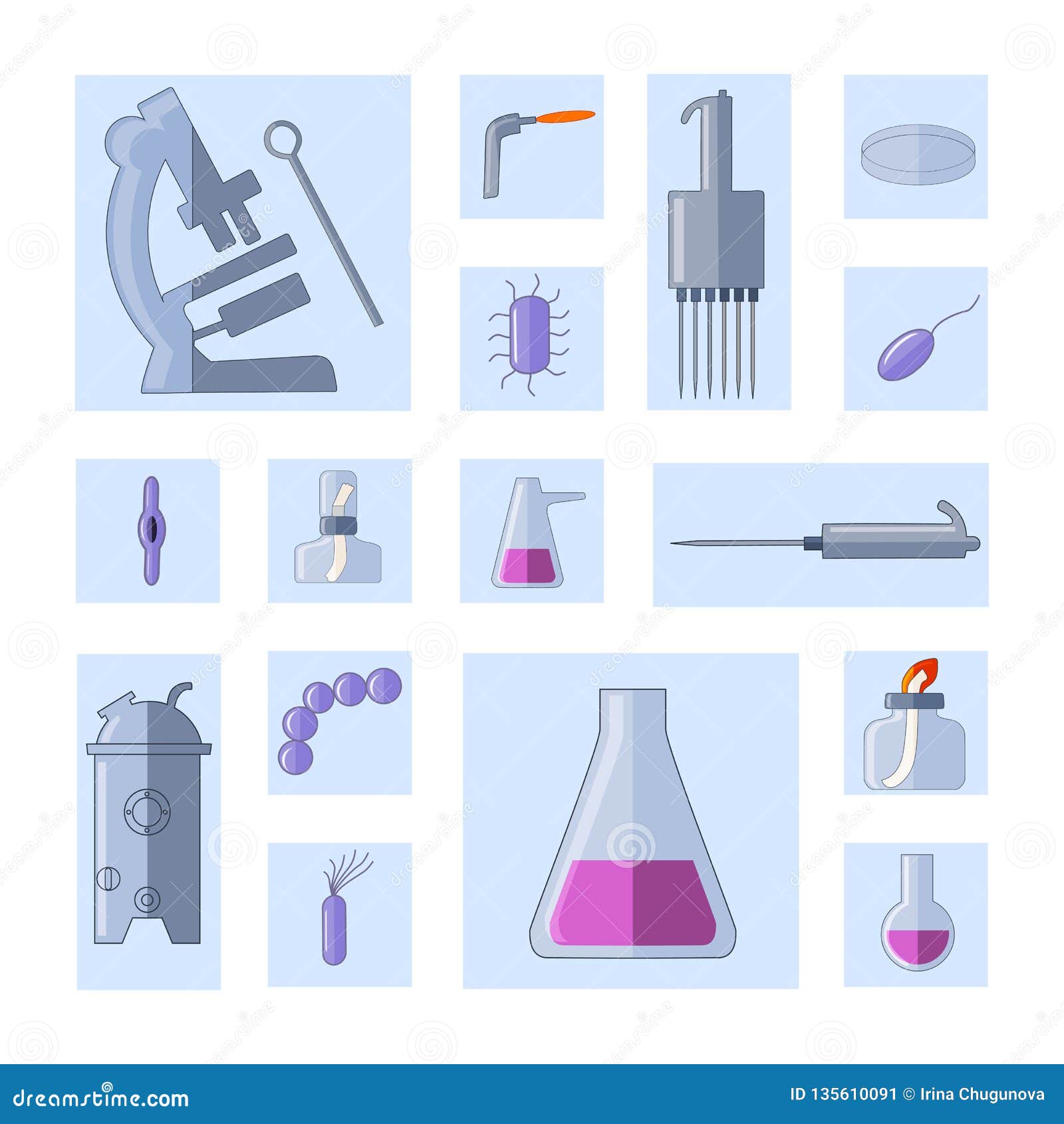 Bioreactor Wit Control Panel. Cartoon Vector | CartoonDealer.com #135610047