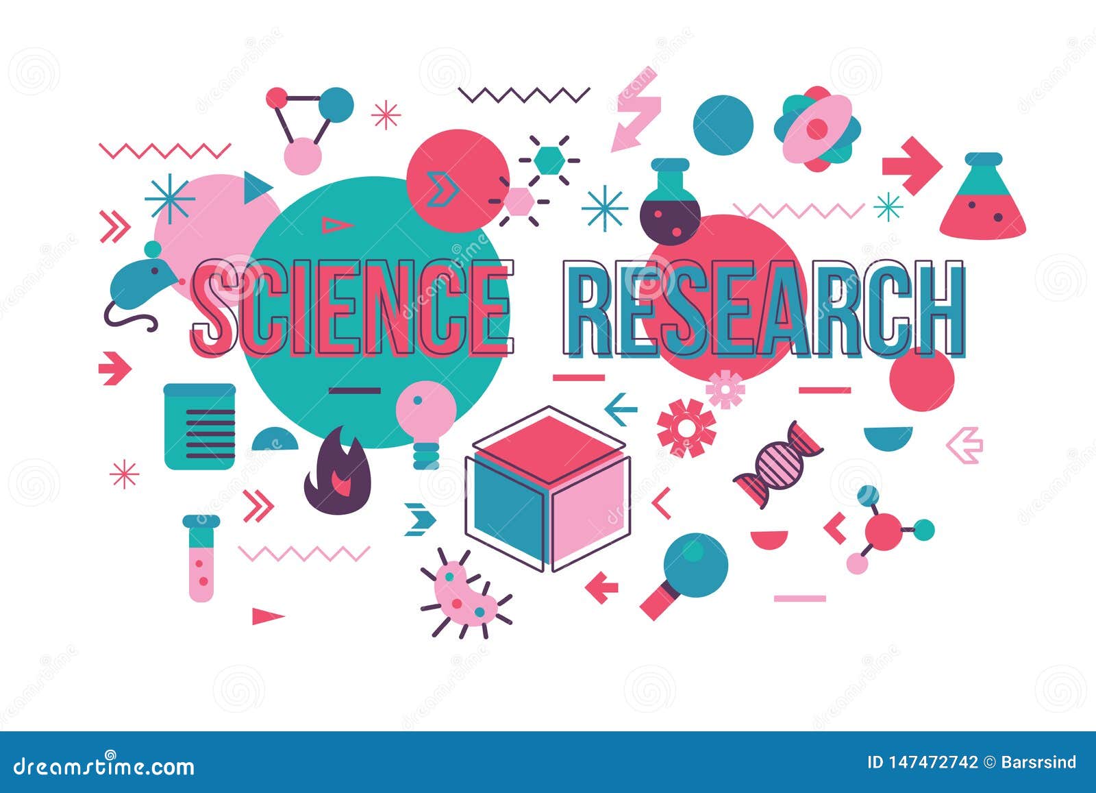 Microbiology Study Texture, Conceptual Medical 3D Illustration - Proofs ...