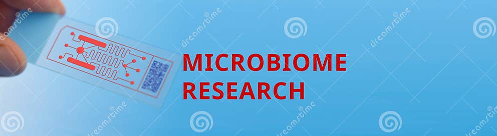 Microbiome Research Lab on Chip Device Stock Photo - Image of inside ...