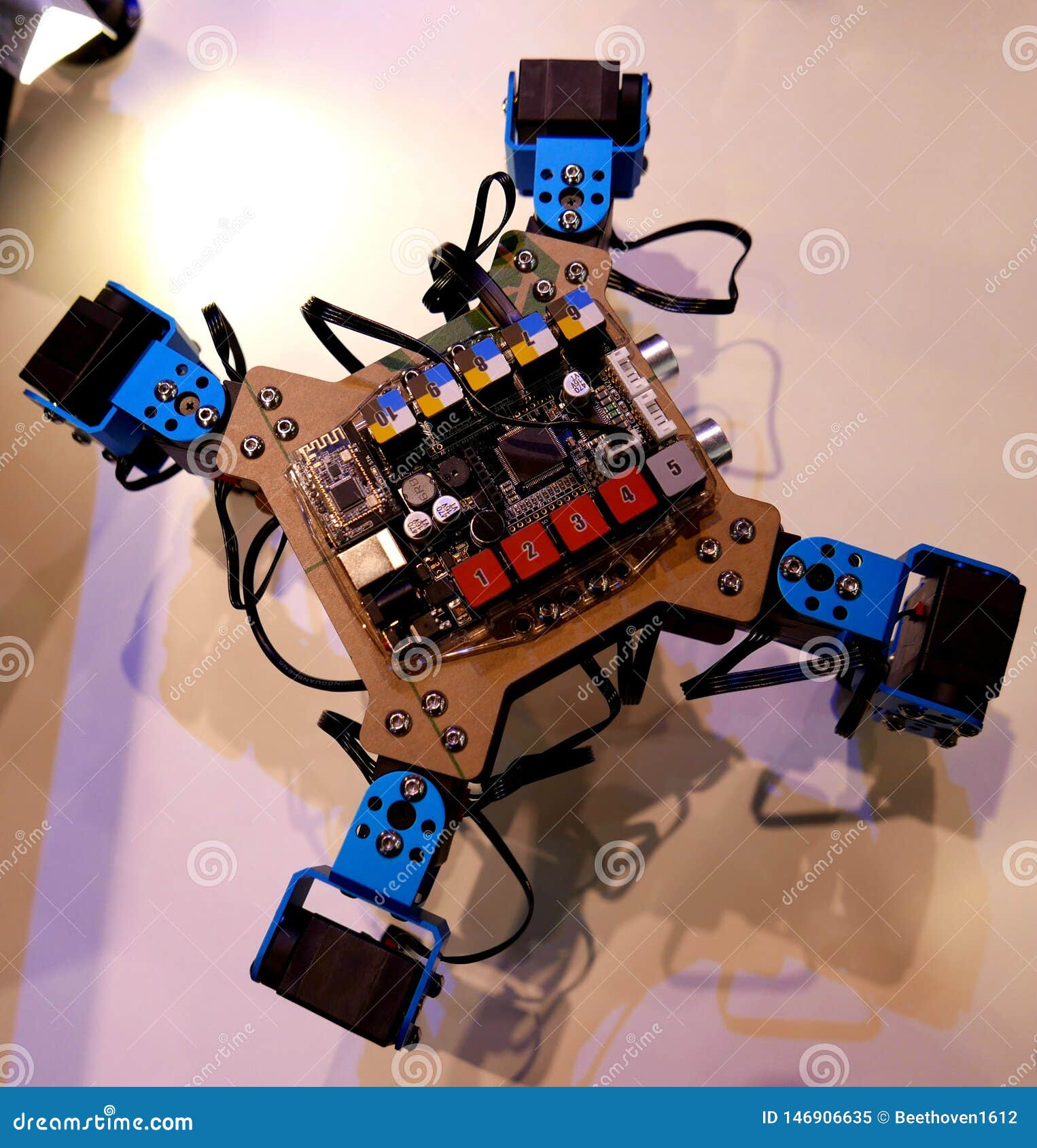 Microbit Robot Device For STEM Education In Hong Kong Royalty-Free ...