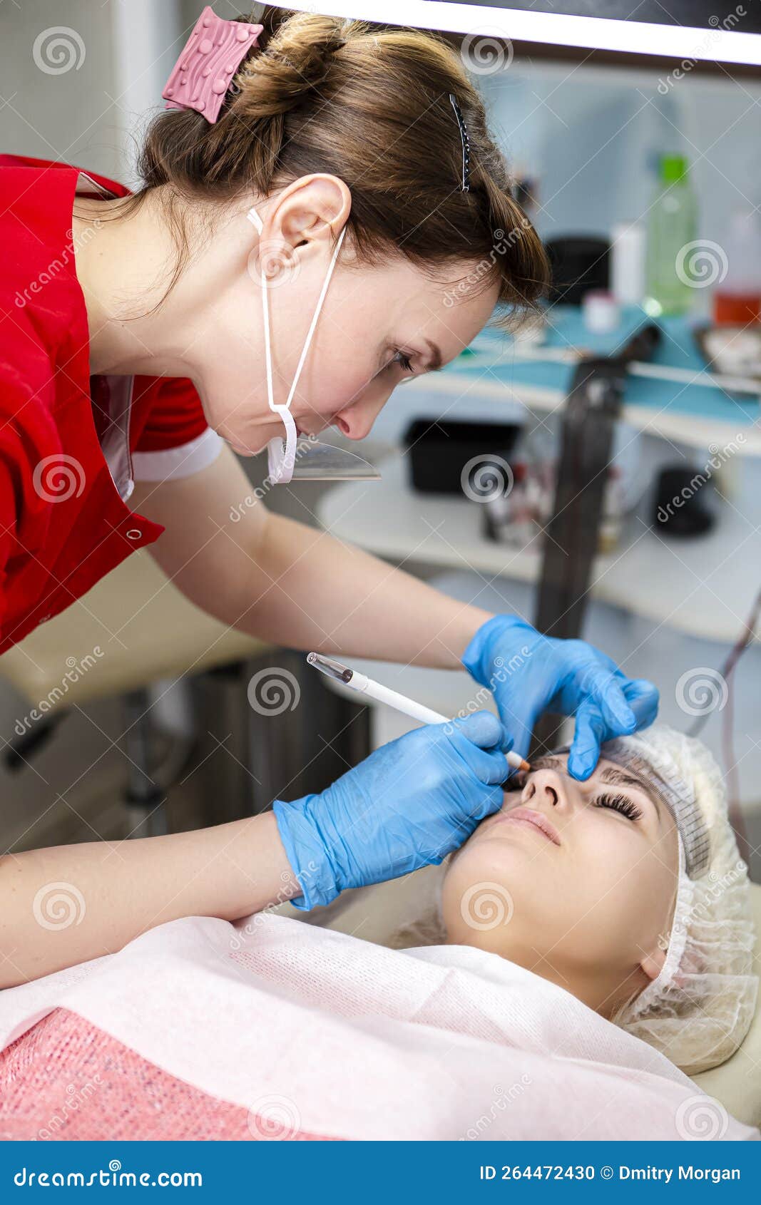 Microblading, Micropigmentation Concepts. Eyebrows Workflow in Beauty ...