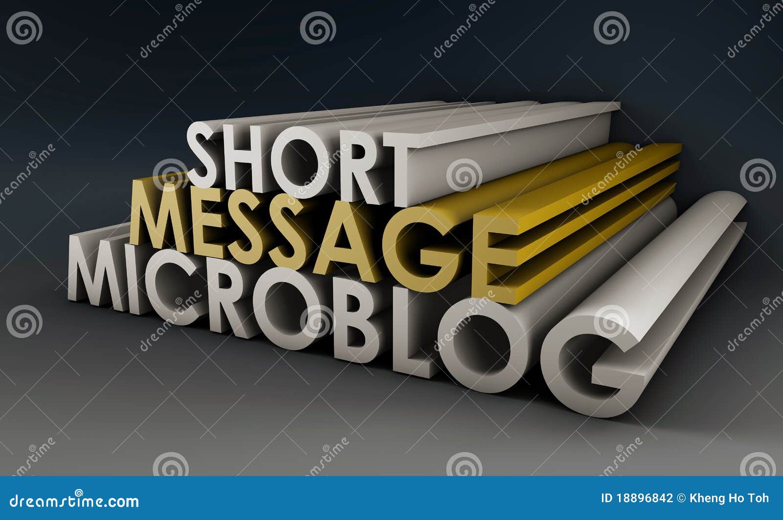 Microblog stock illustratie. Illustration of leef, onderwerp - 18896842