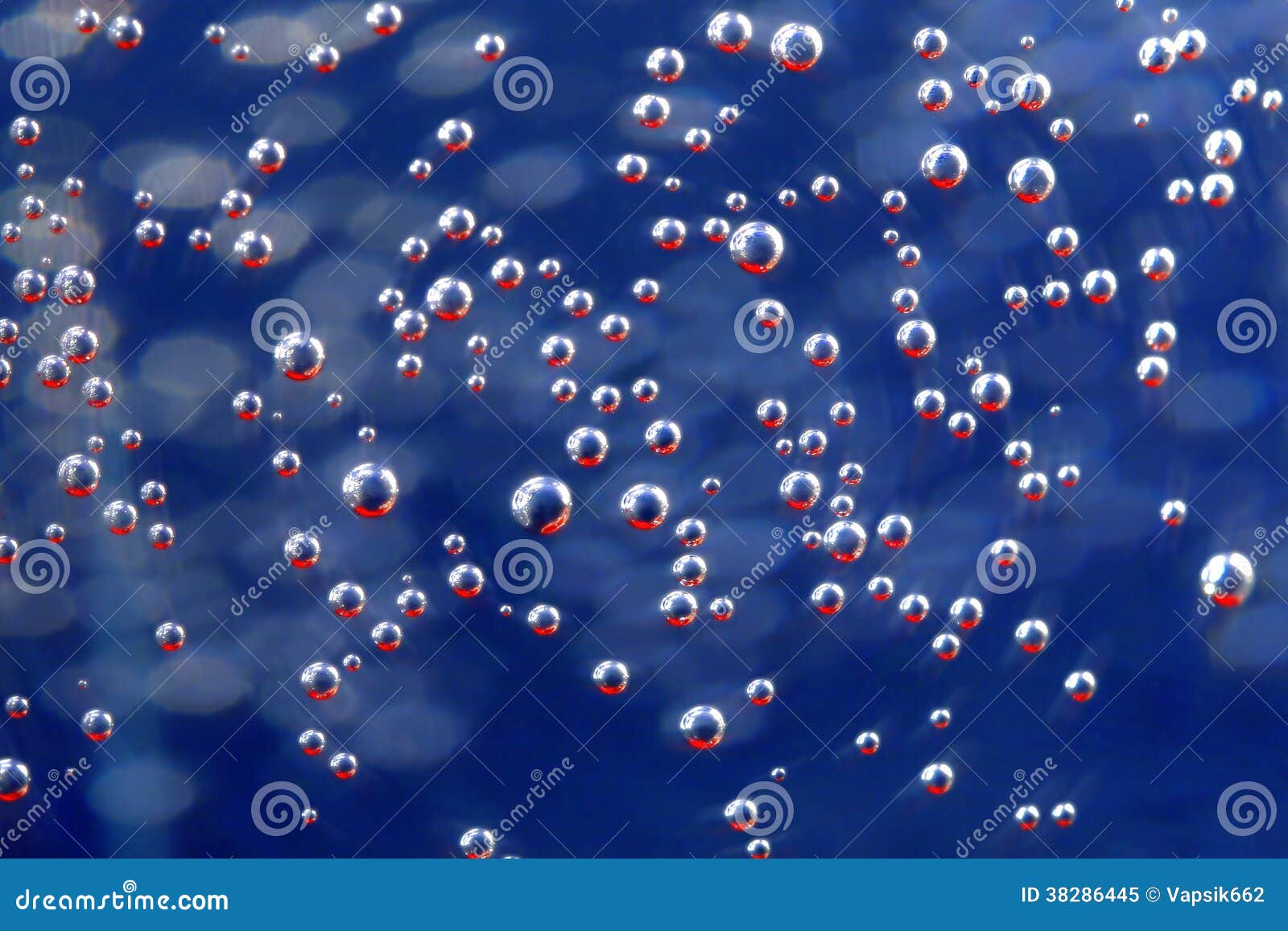 Microbubbles in water. stock image. Image of poison, abstract - 38286445
