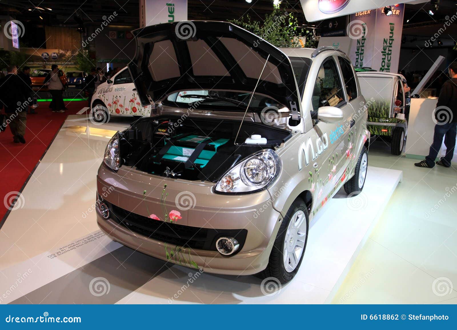 The Microcar M.Go Electric Car Editorial Photography - Image of ...