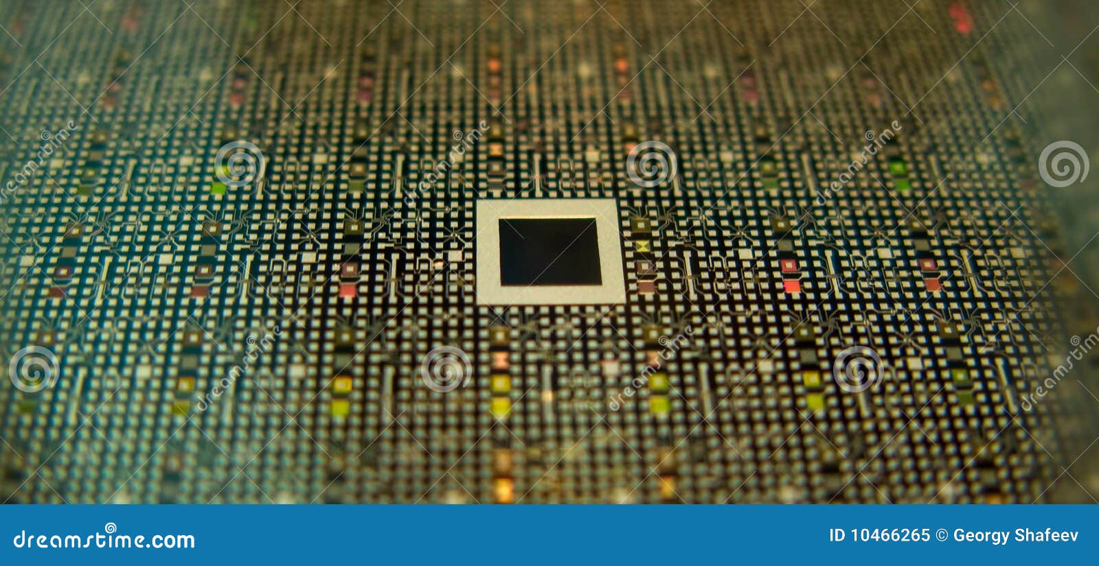 Microchip stock image. Image of data, chip, processing - 10466265