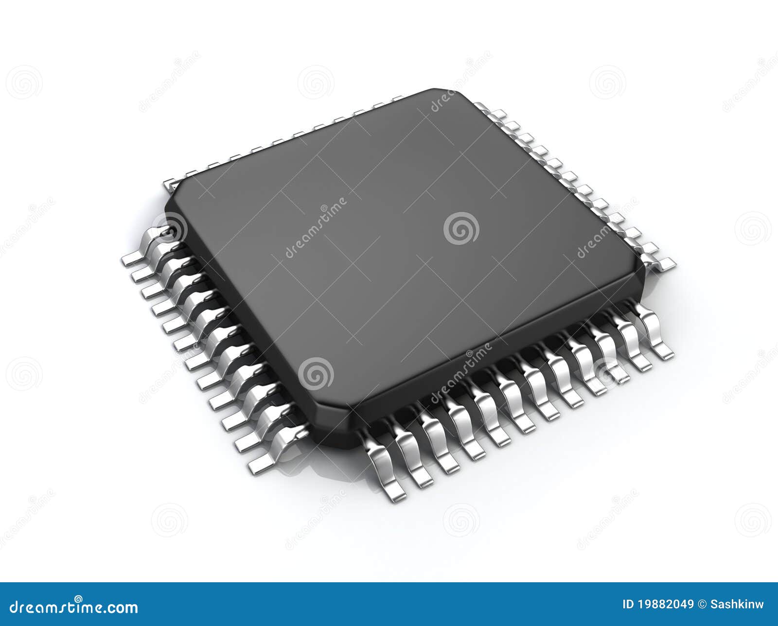 Microchip stock illustration. Illustration of technology - 19882049