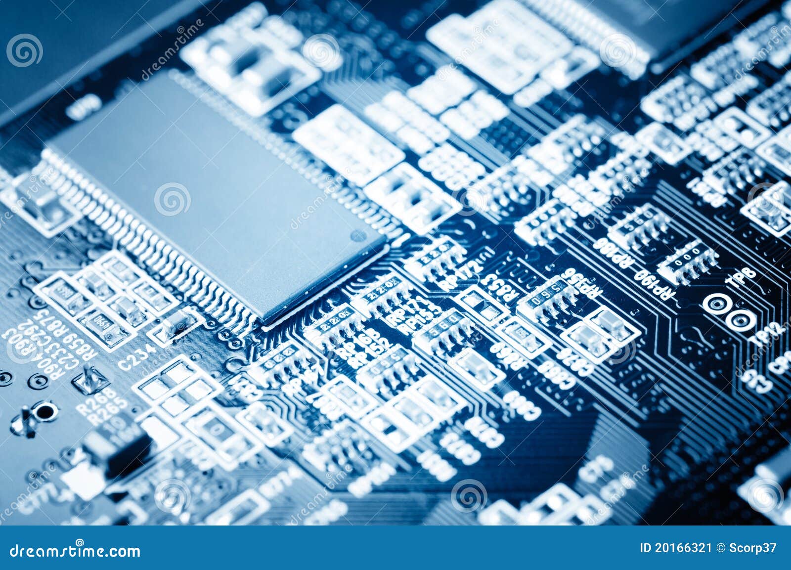 Microchip stock image. Image of data, interface, background - 20166321