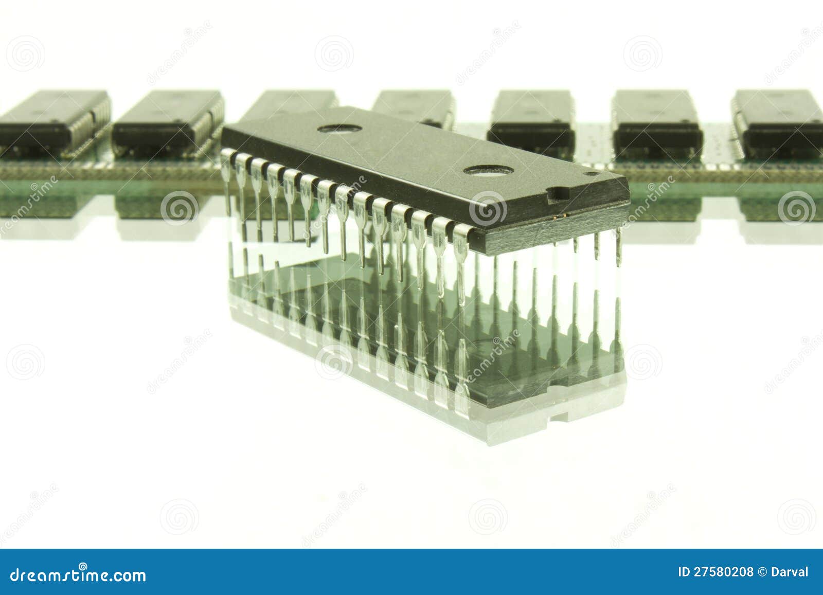 Microchip stock photo. Image of processor, program, circuit - 27580208