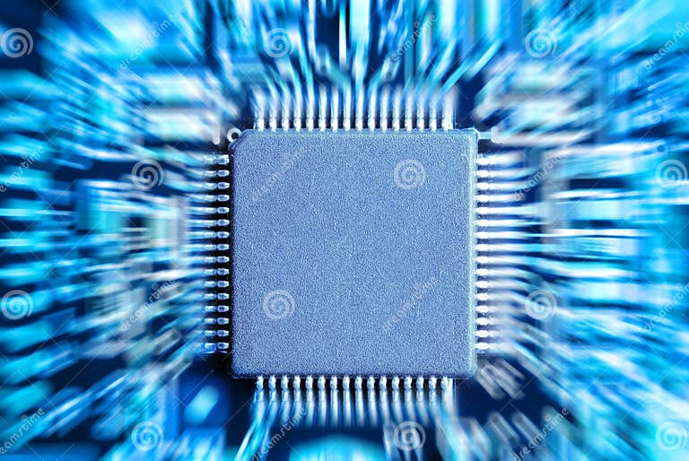 Microchip stock photo. Image of communication, metal, background - 2925052