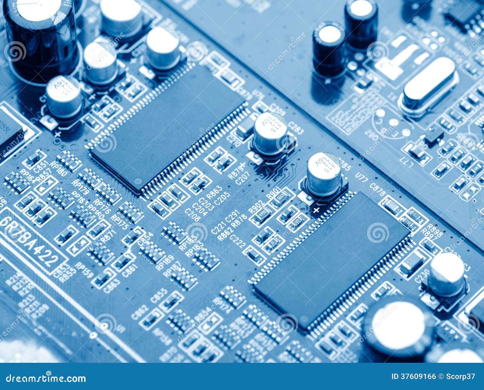 Microchip stock photo. Image of digital, electronic, information - 37609166