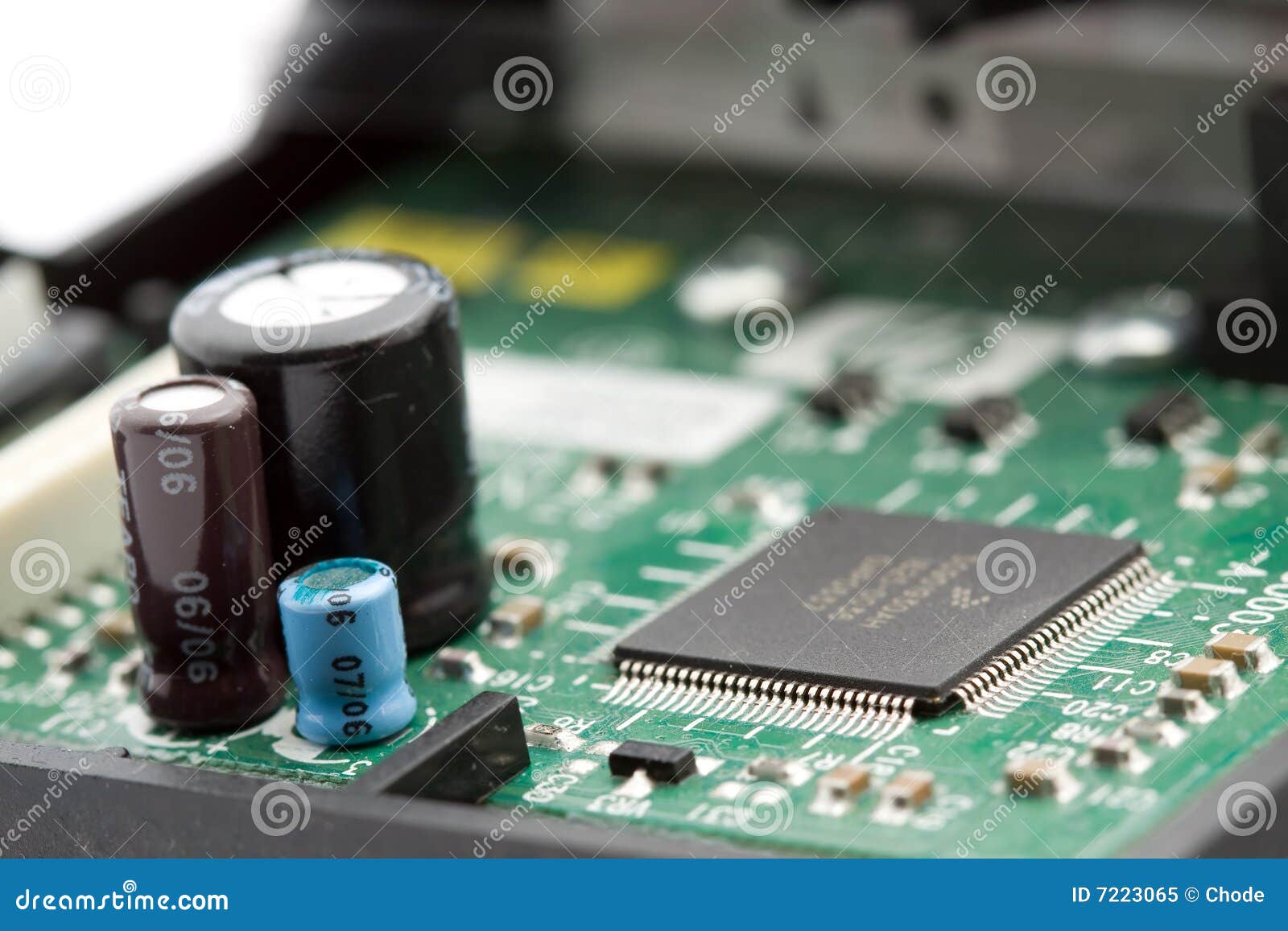 Microchip stock image. Image of circuits, data, card, board - 7223065
