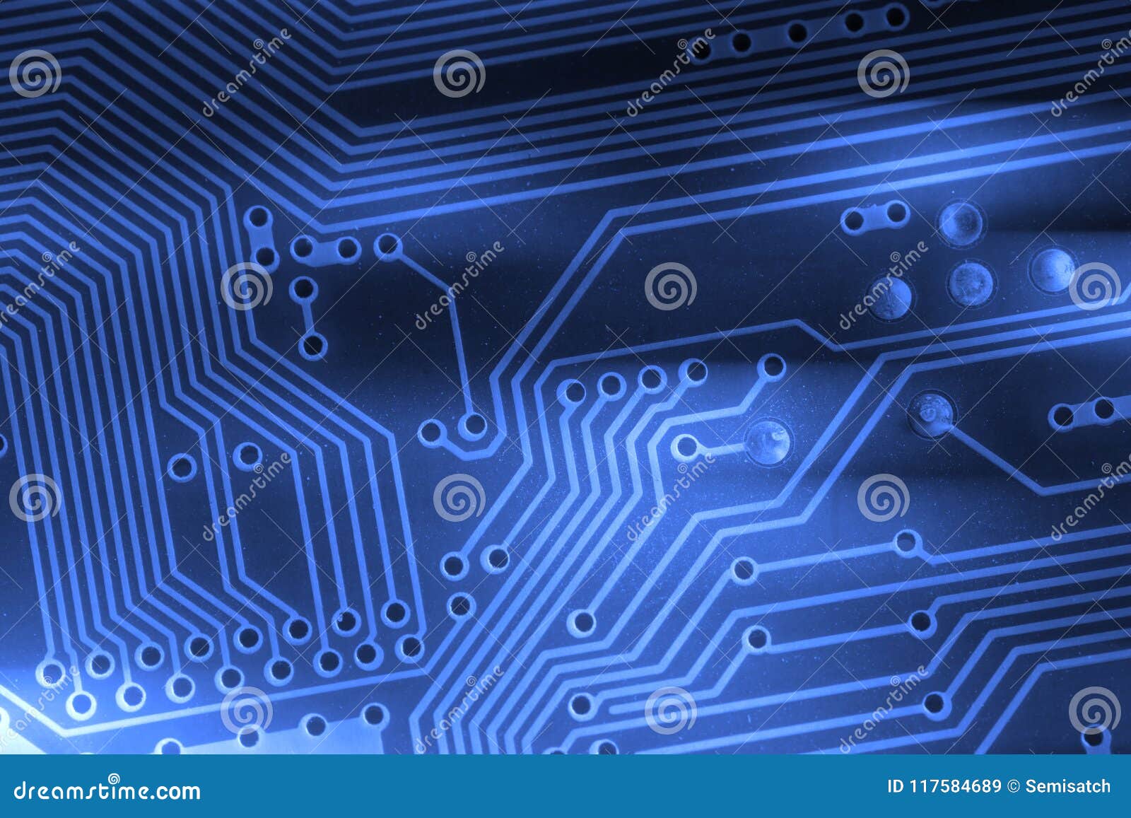 Microchip Background - Close-up of Electronic Circuit Board Stock Image ...