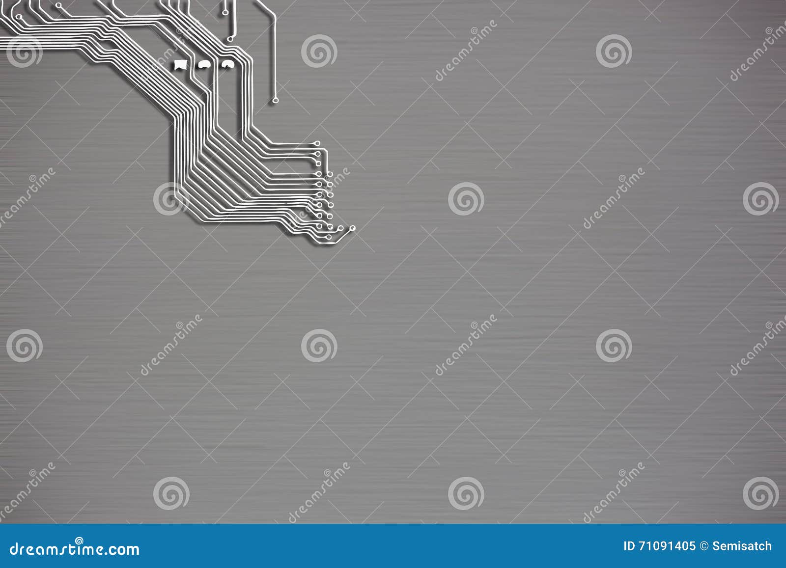 Microchip Background Close-up of Electronic Circuit Board Stock ...