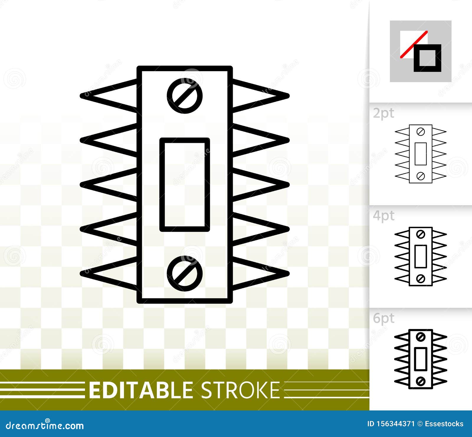 Microelectronics. Simple Related Vector Icons | CartoonDealer.com ...