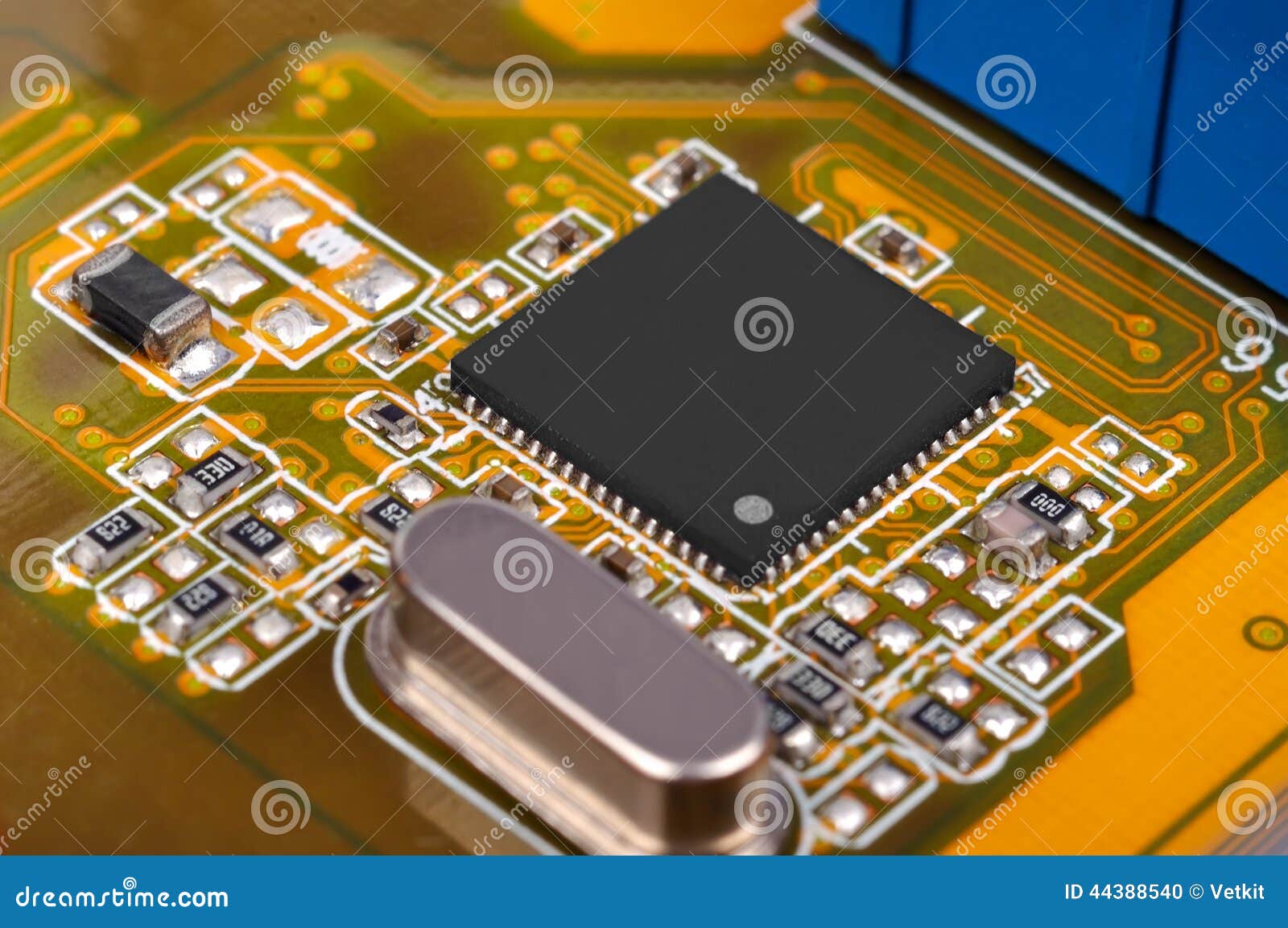 Microchip stock photo. Image of digital, microchip, hardware - 44388540
