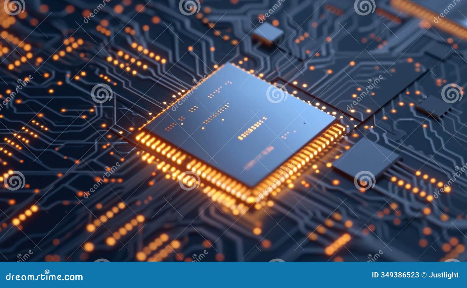 Individual Components Of A Personal Computer. Personal Computer Power ...