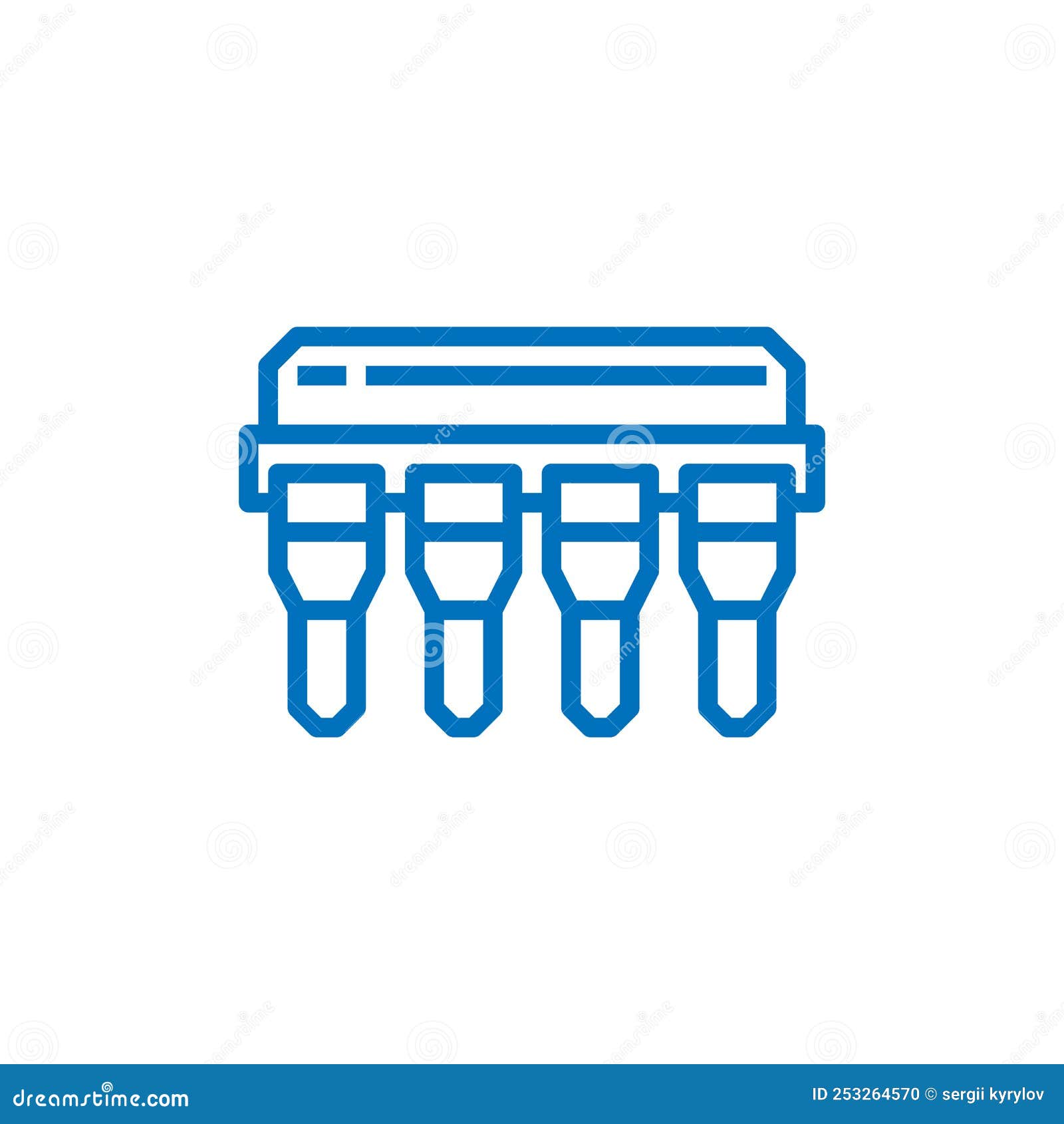 Microelectronics. Simple Related Vector Icons | CartoonDealer.com ...