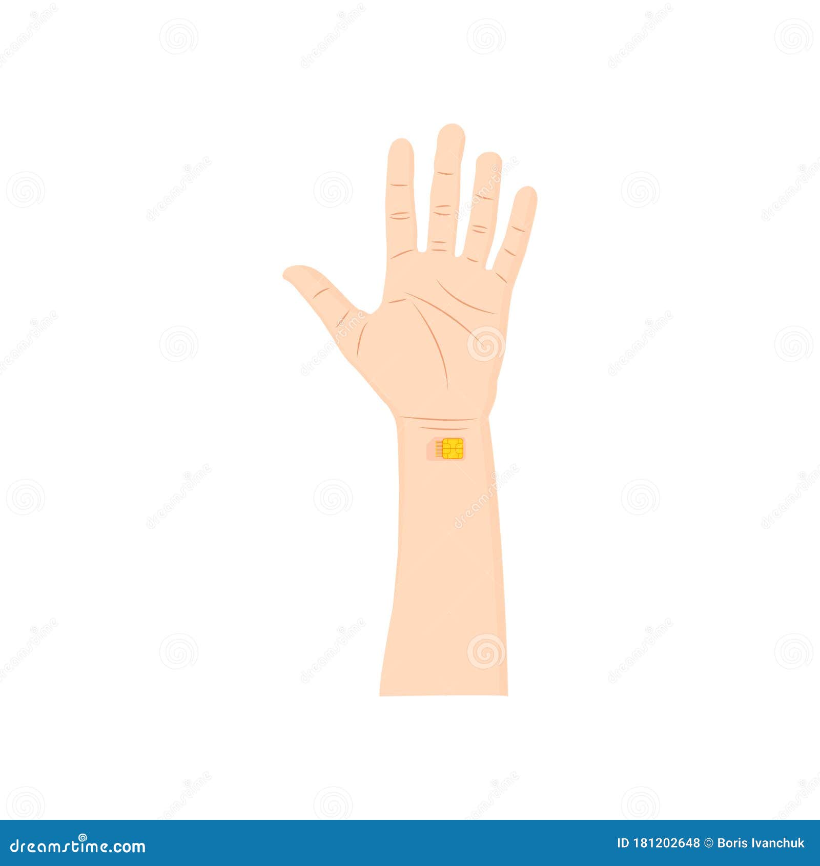 Microchip Is Implanted In Human Brain. Neural Implants. Brain-computer ...