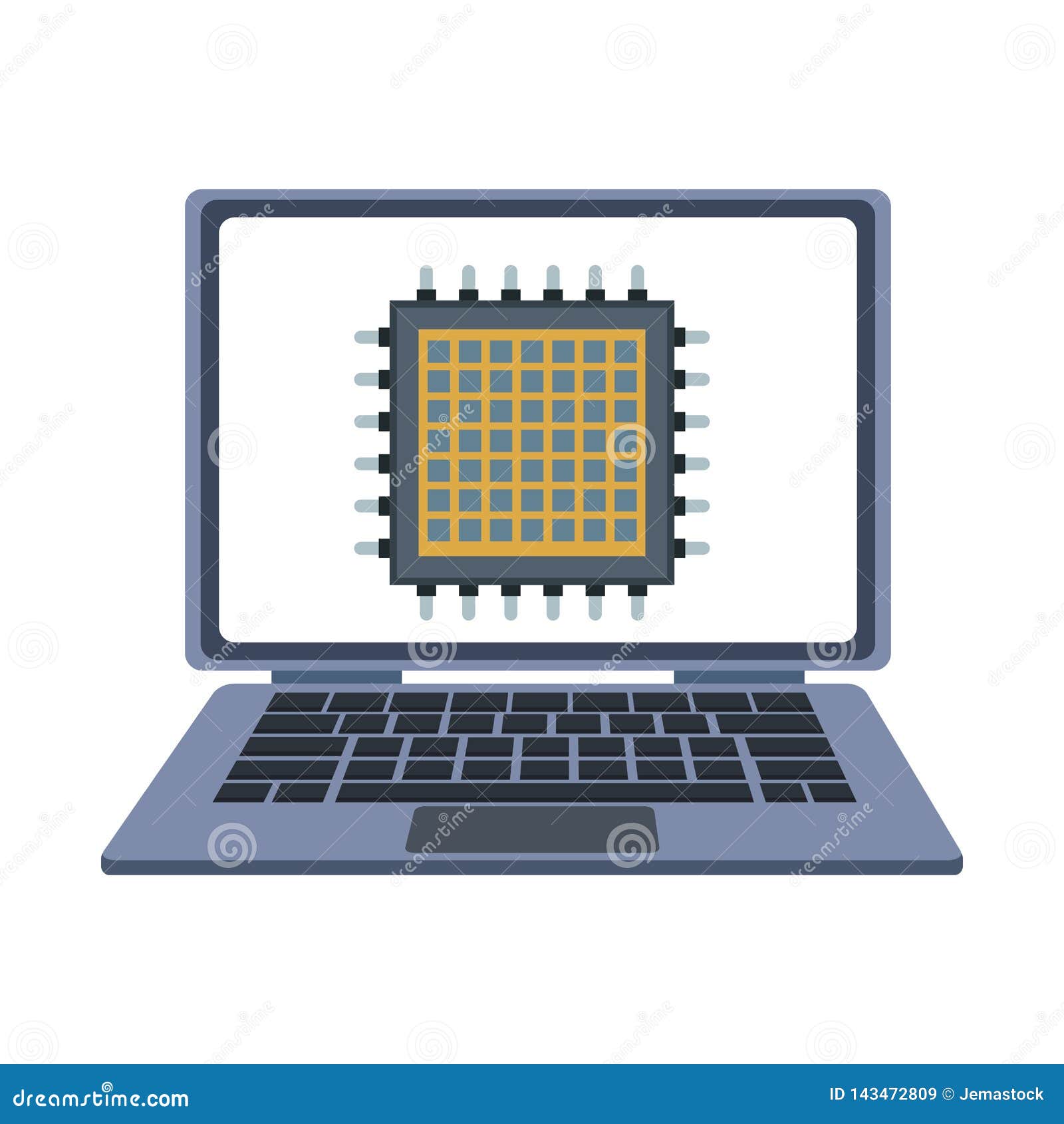 Laptop Microchip Stock Illustrations – 2,944 Laptop Microchip Stock ...
