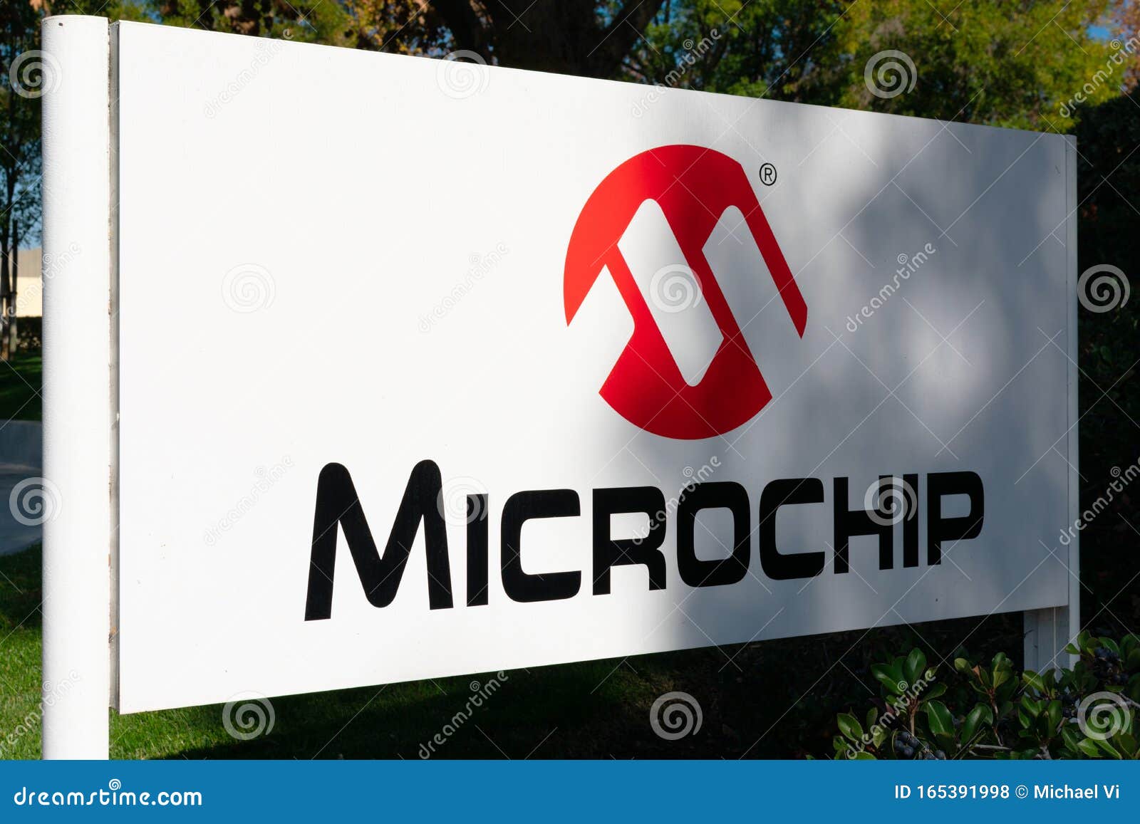 Microchip Logo at HQ in Silicon Valley Editorial Stock Photo - Image of ... Microchip Logo at HQ in Silicon Valley Editorial Stock Photo - Image of ...
