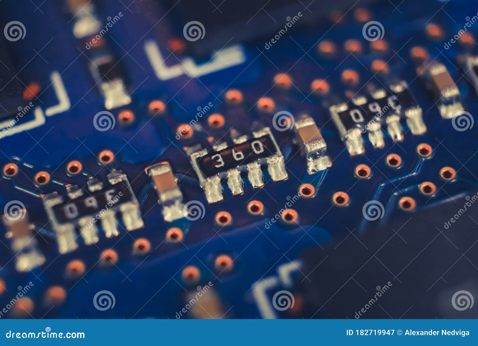 Microchip Macro Closeup Background Stock Image - Image of macro, iron ...