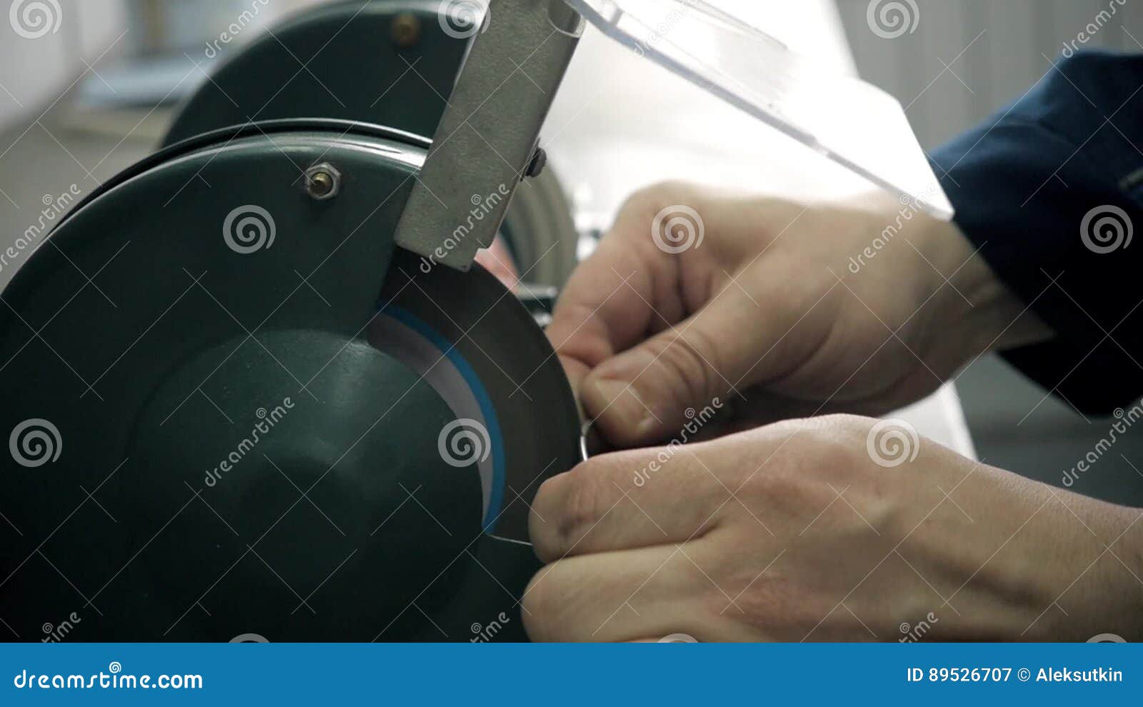 Microchip Production Factory. Technological Process. Assembling the ...