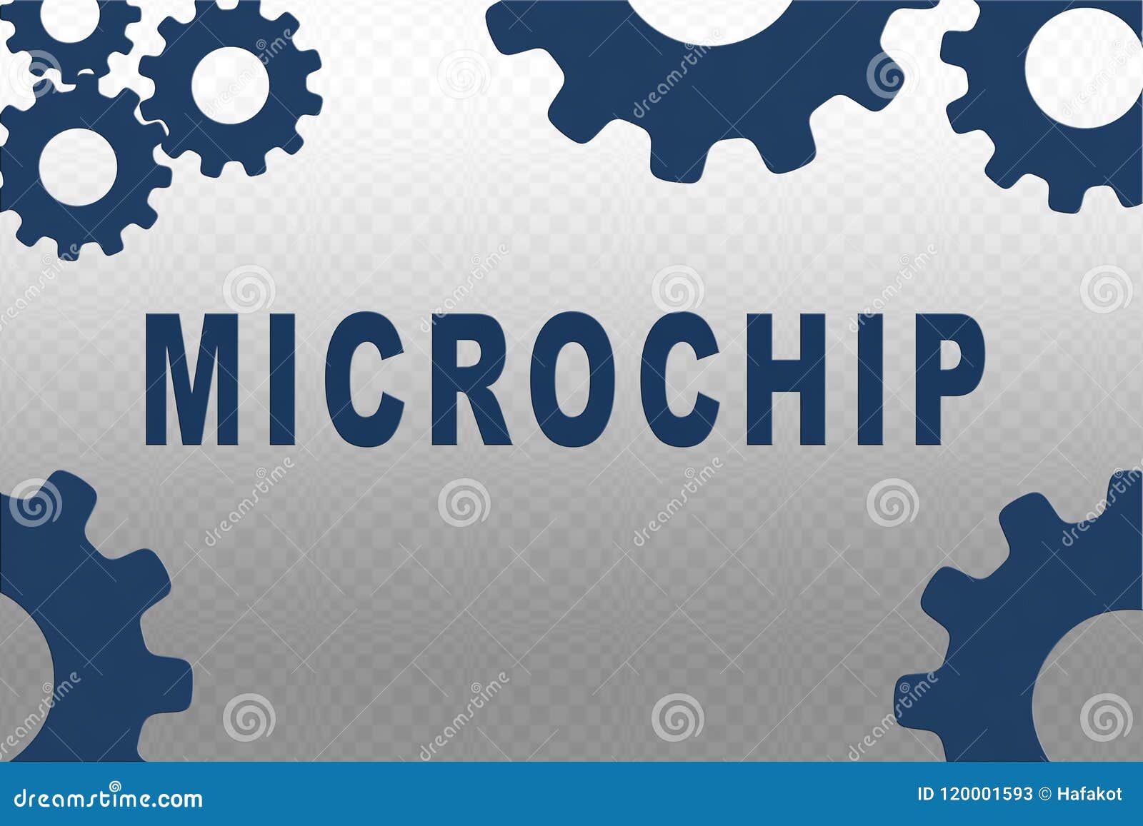 MICROCHIP - Technological Concept Stock Illustration - Illustration of ...