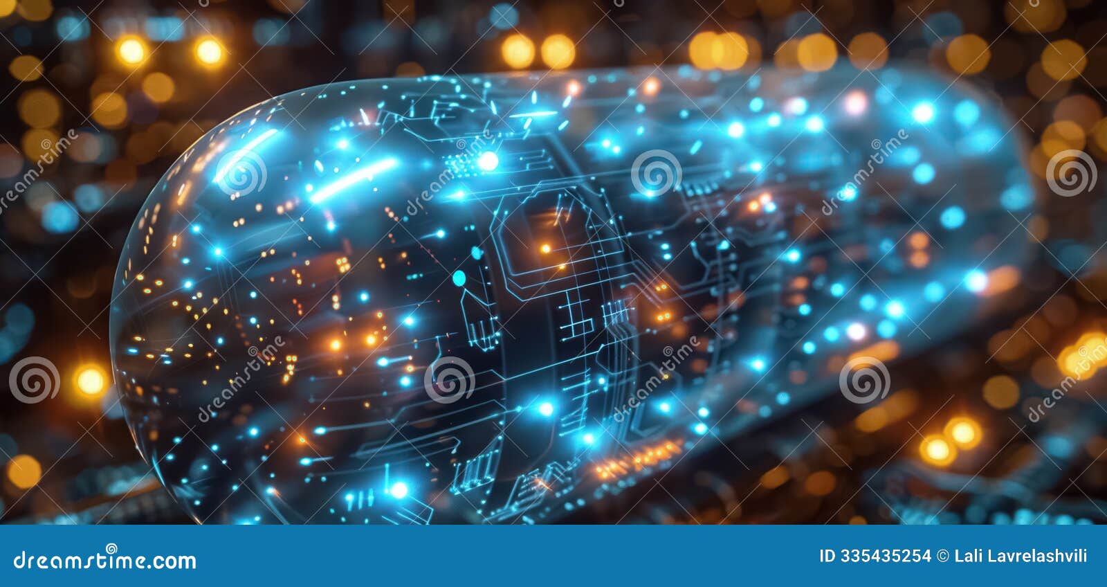 Microchip, Symbolizing Advanced AI Healthcare Technology for Modern ...