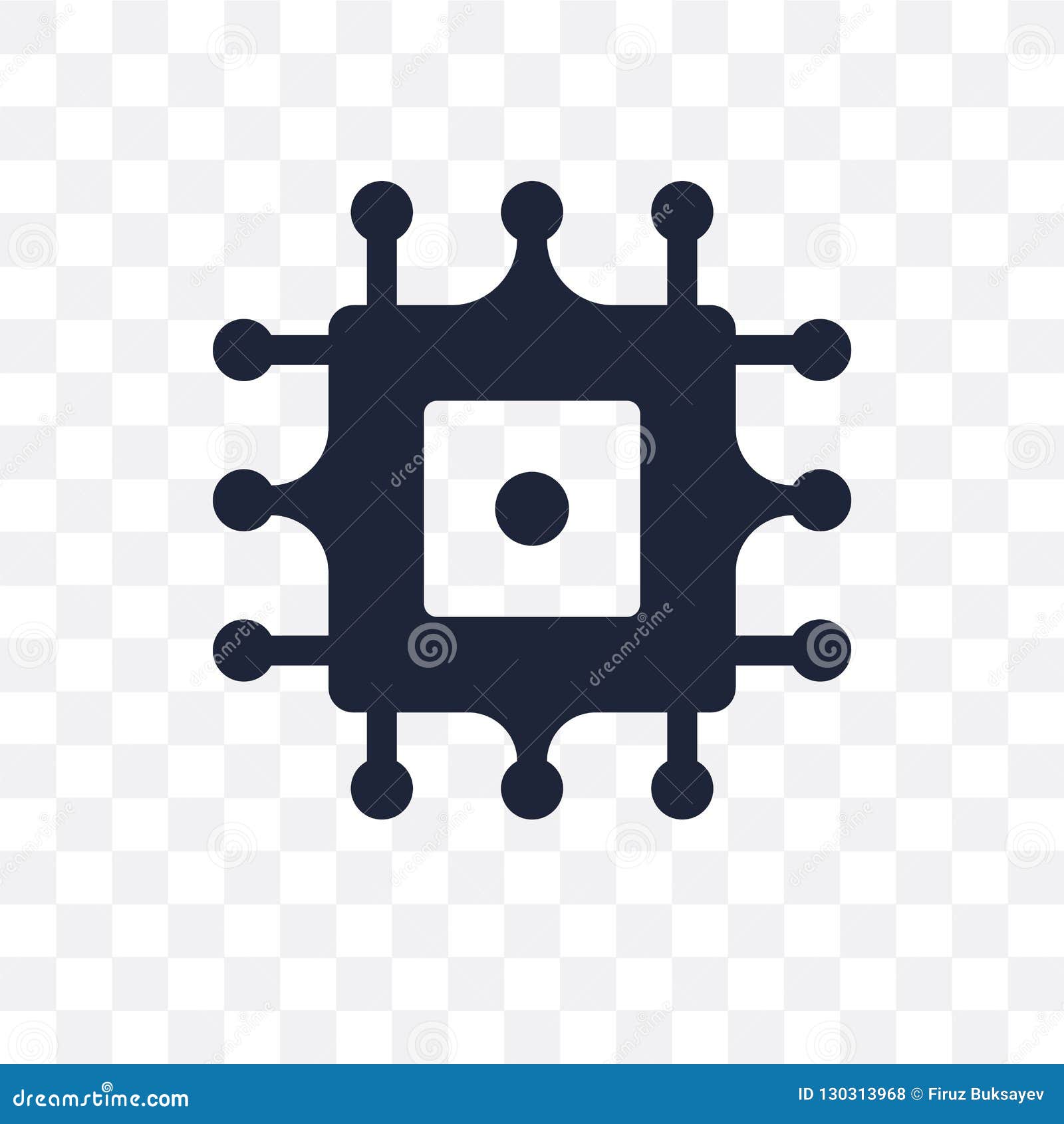 Microchip Transparent Icon. Microchip Symbol Design from Network Stock ...