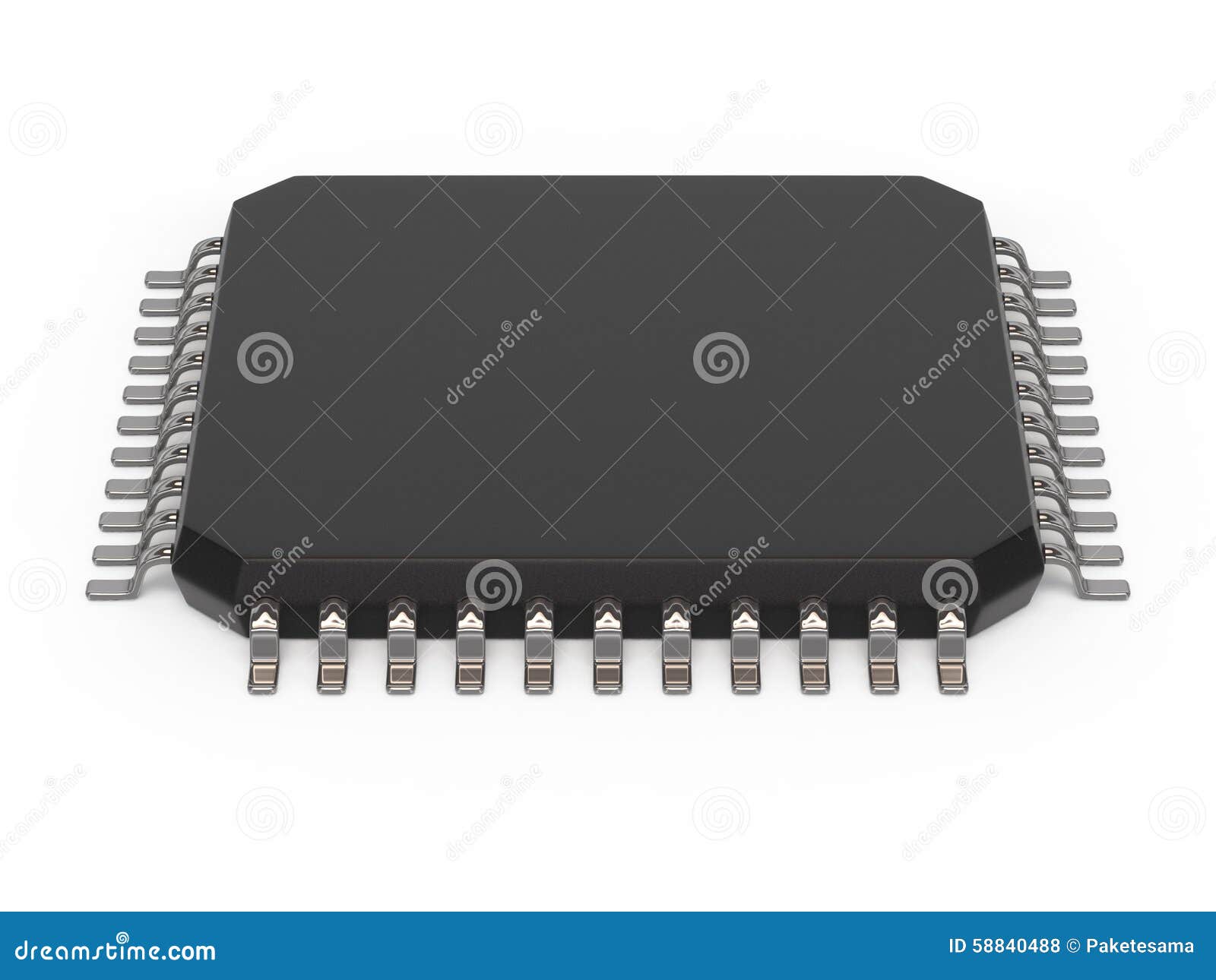 Microchip unit stock photo. Image of digital, macro, chip - 58840488