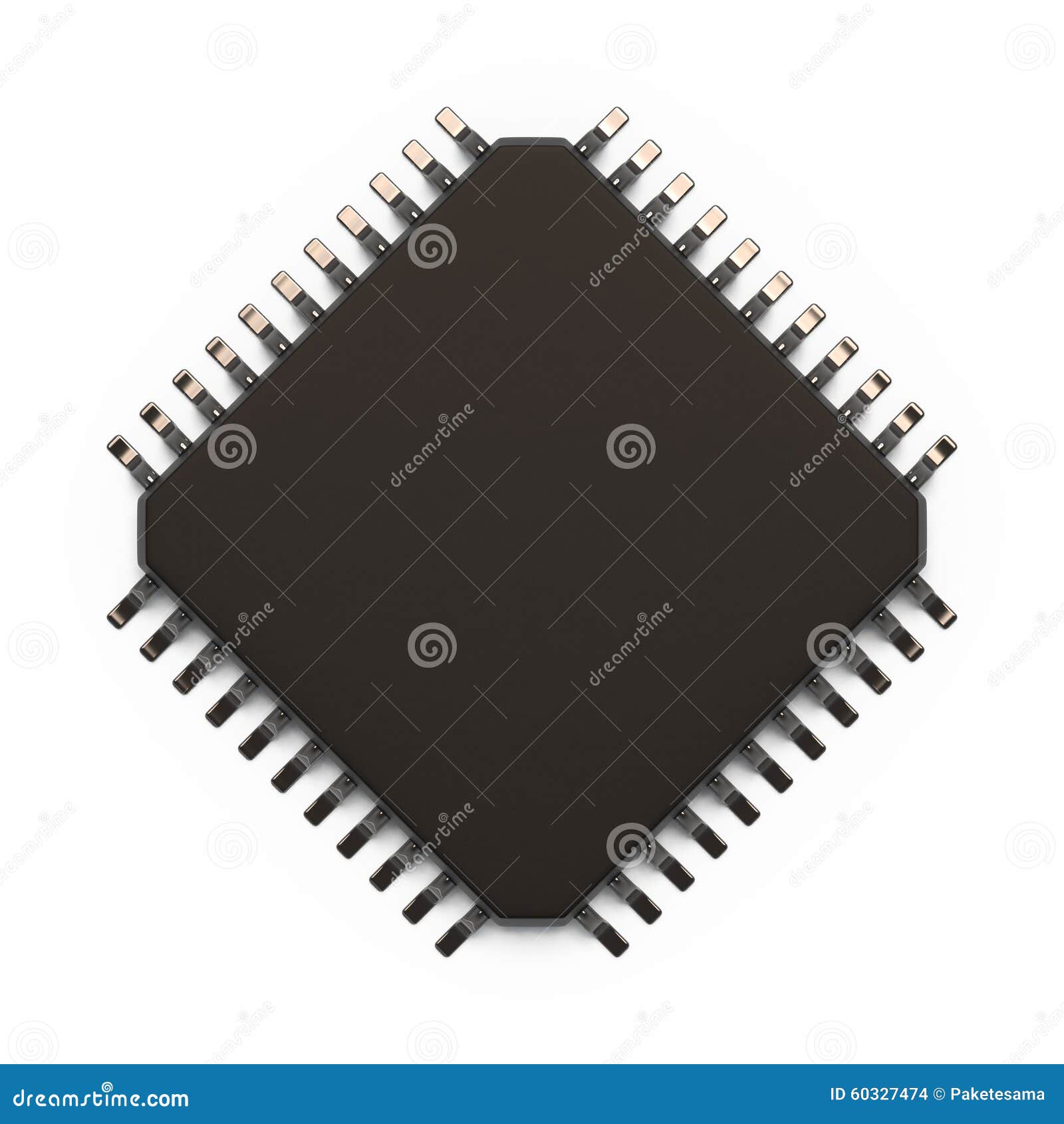 Microchip unit stock illustration. Illustration of mainboard - 60327474