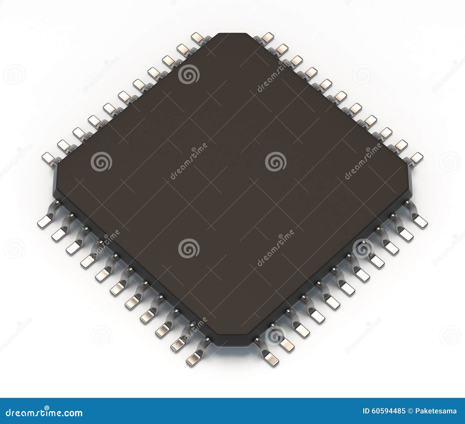 Microchip unit stock illustration. Illustration of configuration - 60594485