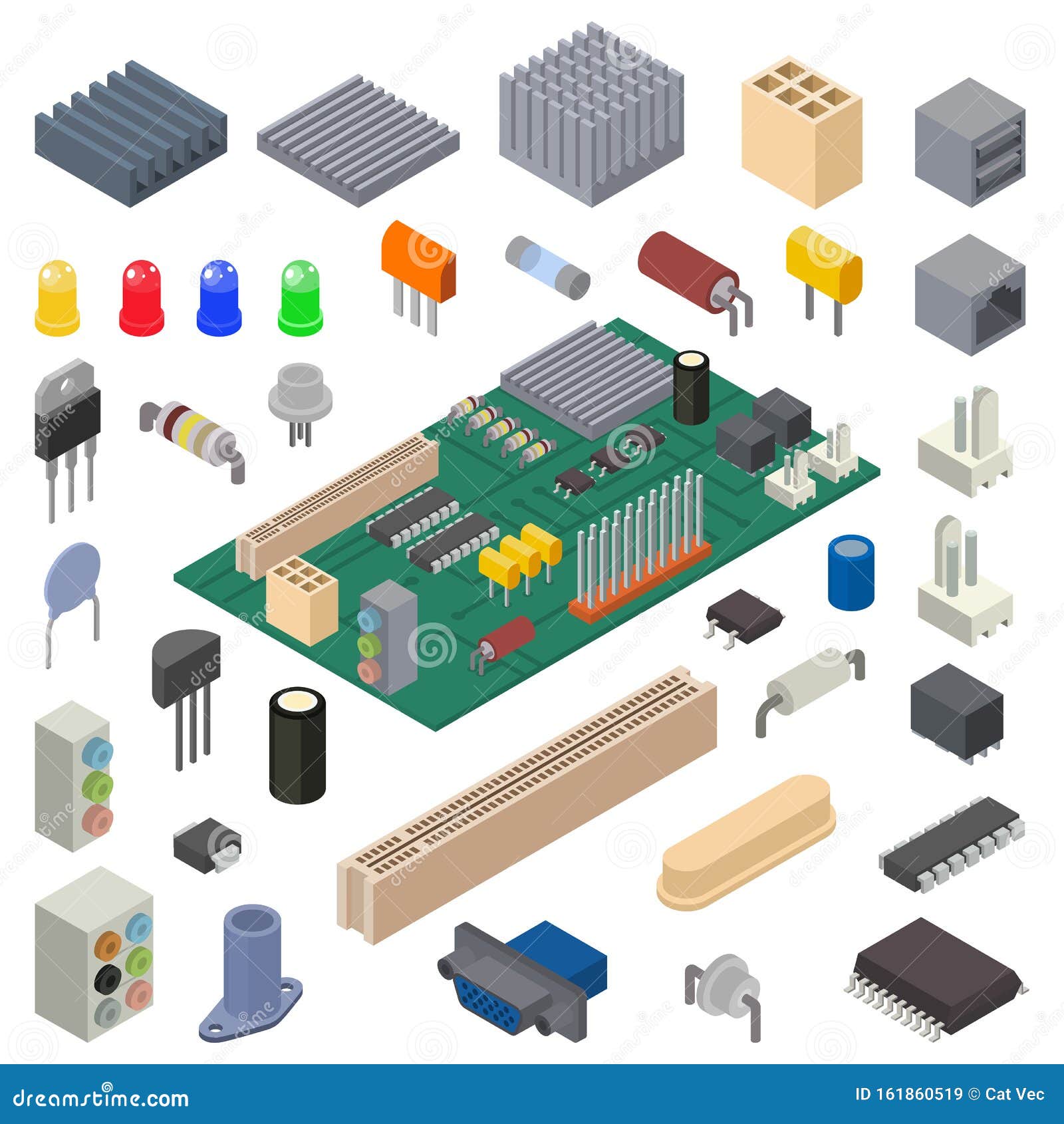 Microchip Vector Digital Chip Processor Technology Integrated Circuit ...