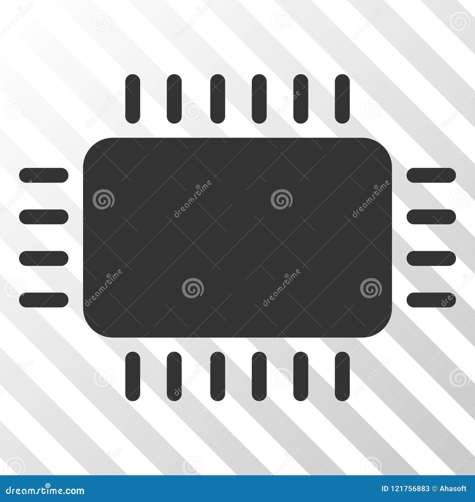 Microchip Vector EPS Icon stock vector. Illustration of symbol - 121756883 Microchip Vector EPS Icon stock vector. Illustration of symbol - 121756883