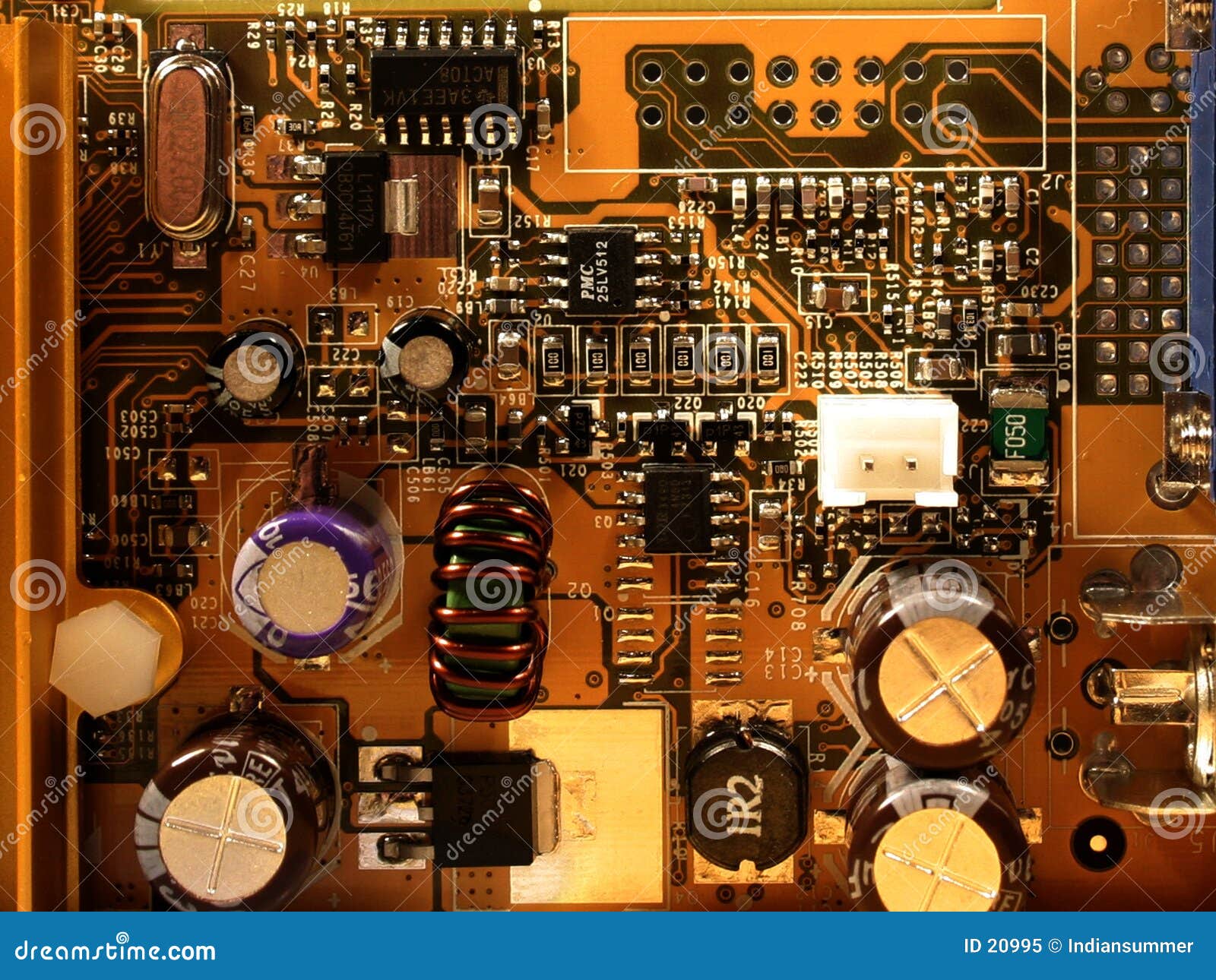 Microchip of videocard stock image. Image of cards, graphic - 20995