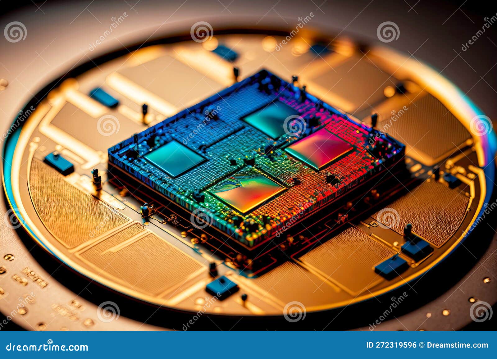 Microchips and Microchips for Technology Wafer Semiconductor ...