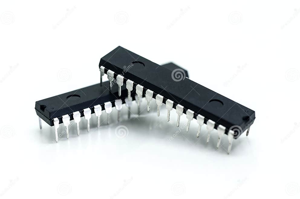 Microchips stock image. Image of nanotechnology, industry - 46915371