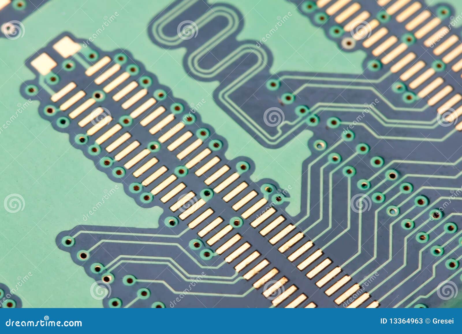 Microcircuit stock image. Image of macro, electricity - 13364963